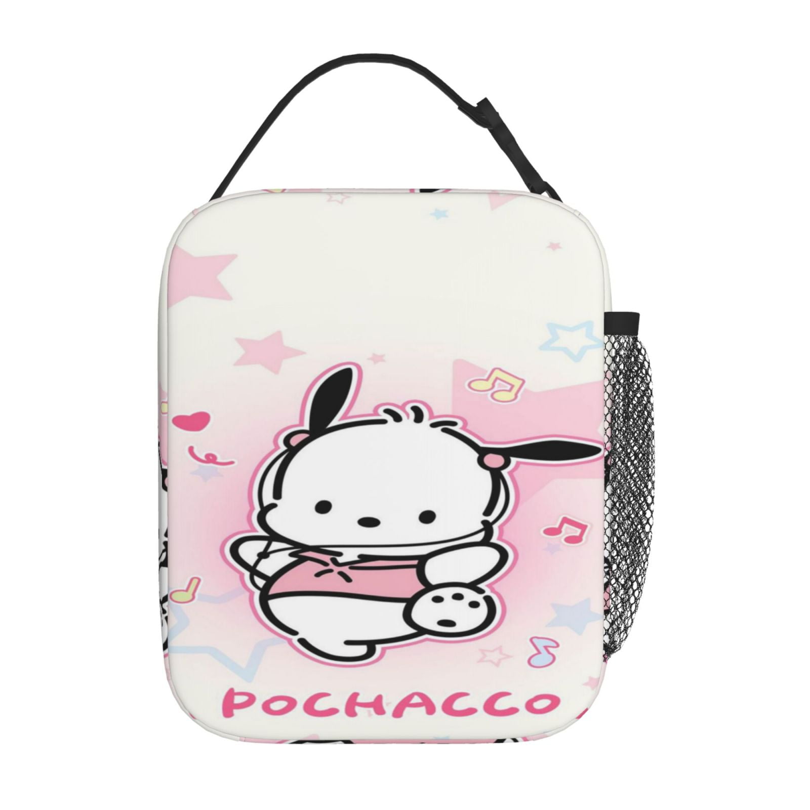 3D Printed Cartoon Pochacco Insulated Lunch Bag Office Work Picnic ...