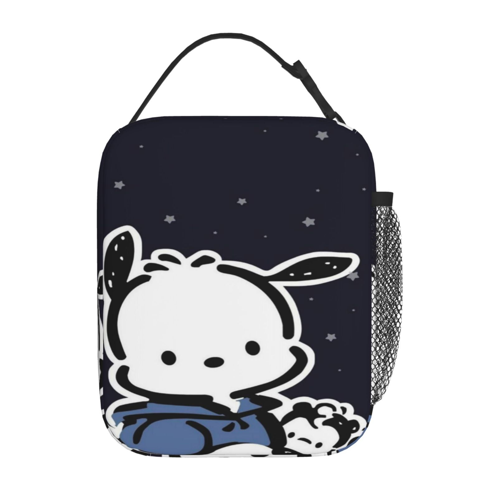 3D Printed Cartoon Pochacco Insulated Lunch Bag Office Work Picnic ...