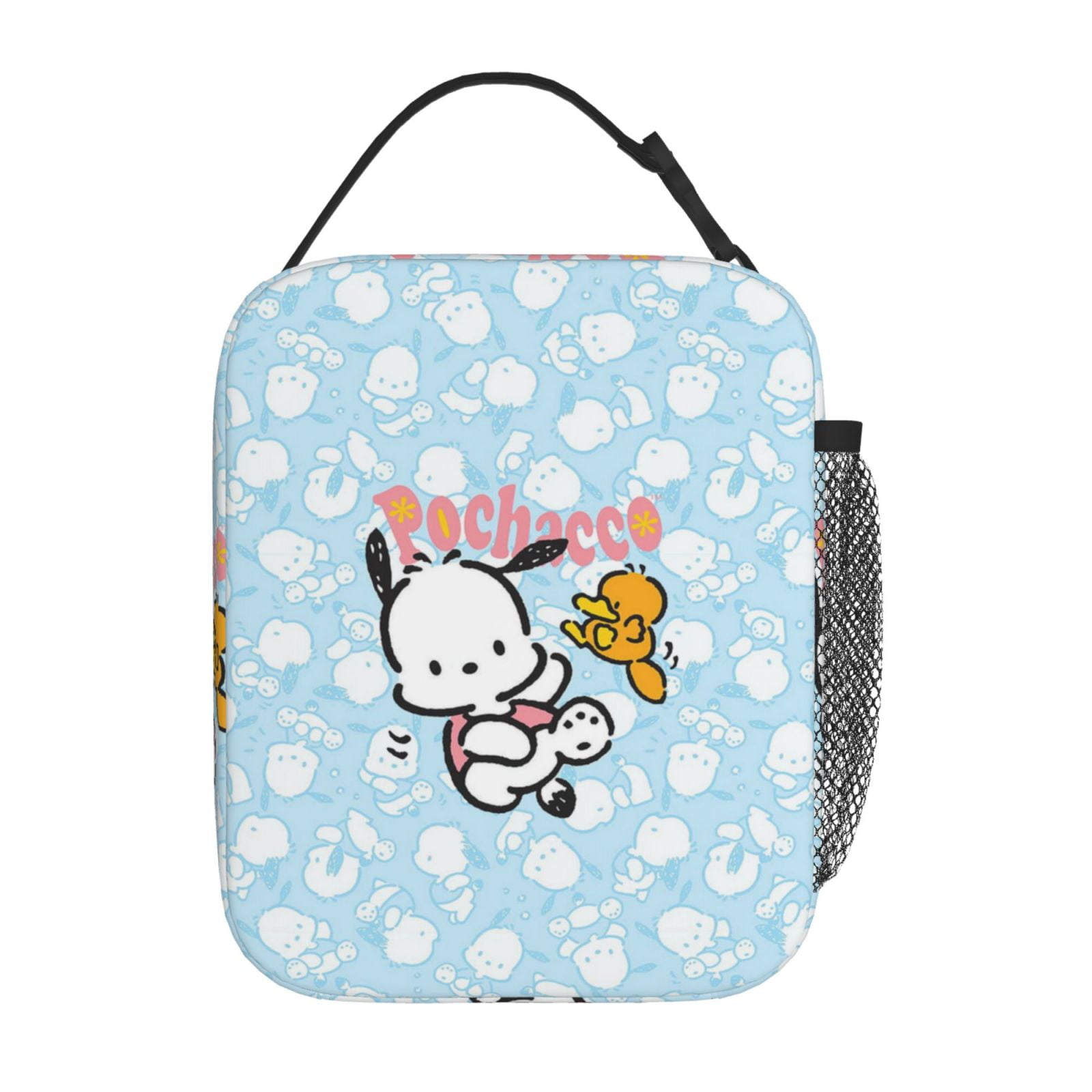 3D Printed Cartoon Pochacco Insulated Lunch Bag Office Work Picnic ...
