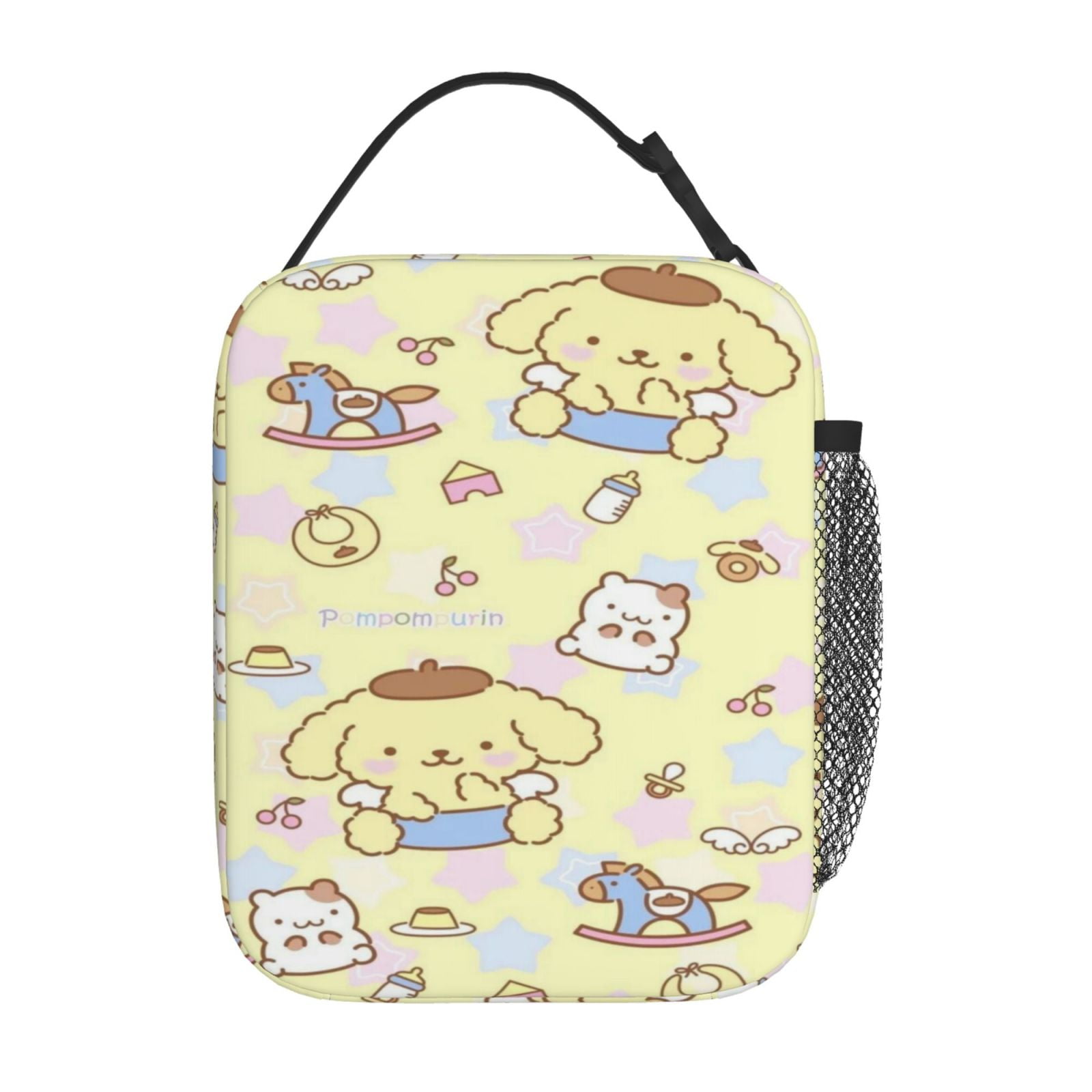 3D Printed Cartoon Pompompurin Insulated Lunch Bag Office Work Picnic ...