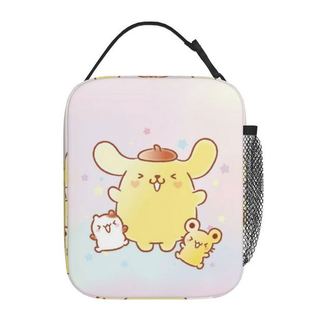 3D Printed Cartoon Pompompurin Insulated Lunch Bag Office Work Picnic ...