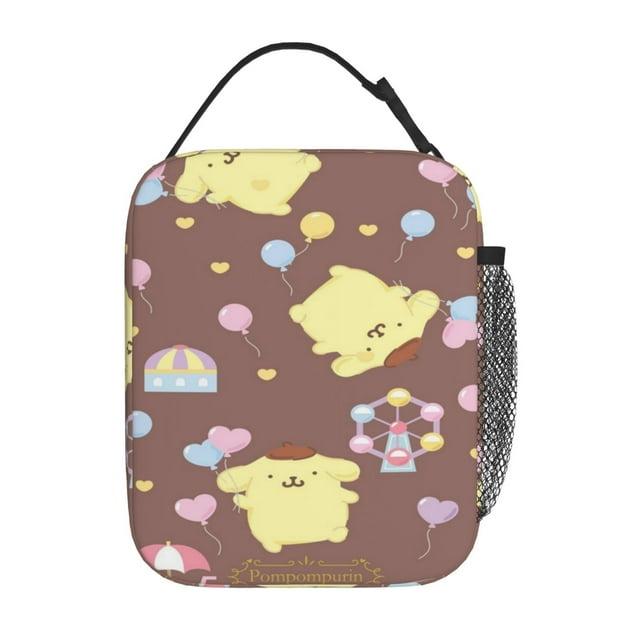 3D Printed Cartoon Pompompurin Insulated Lunch Bag Office Work Picnic ...