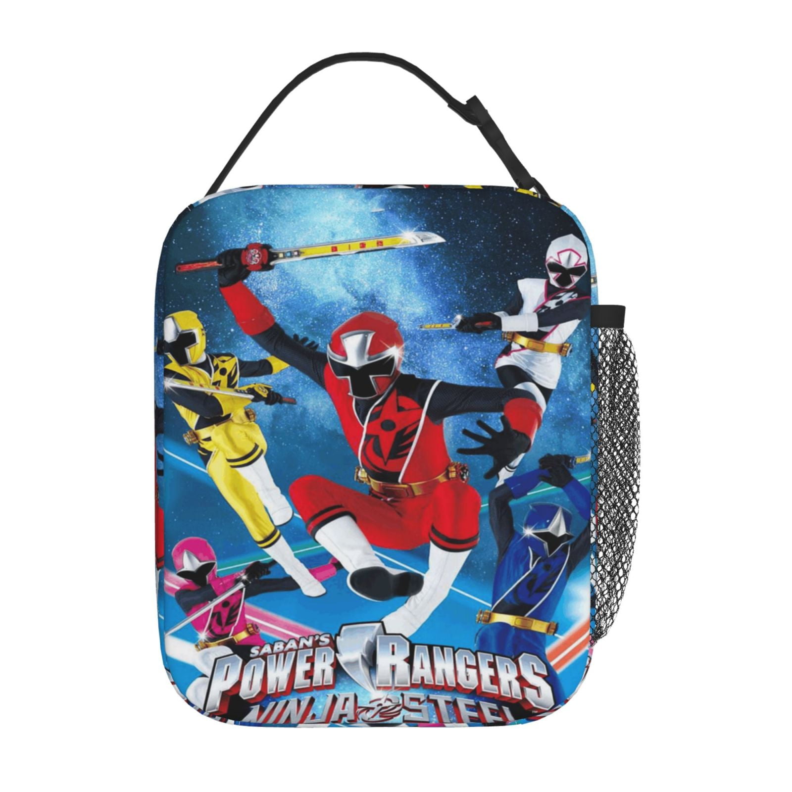3D Printed Cartoon Power Team Ran-,Ger2 Insulated Lunch Bag Office Work ...