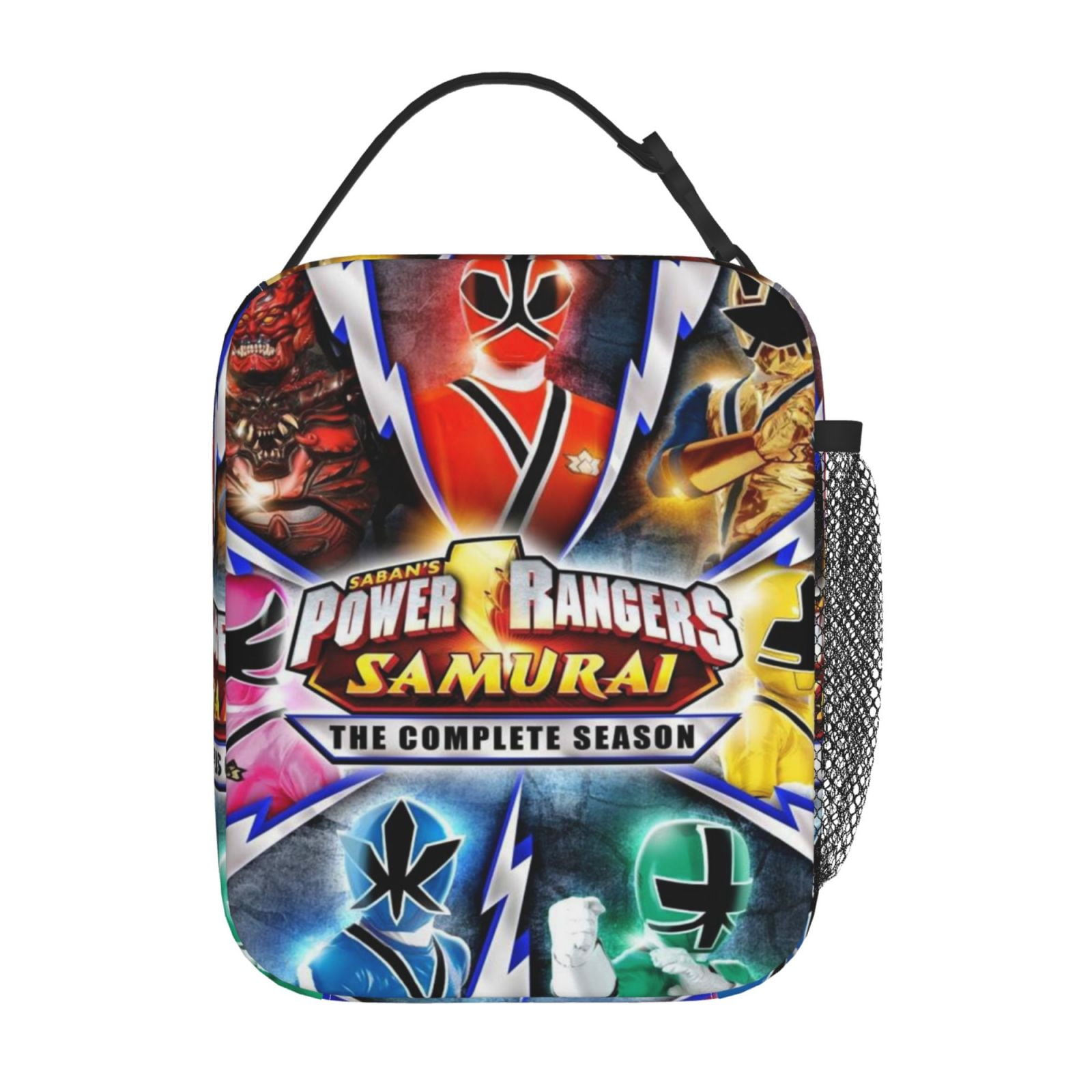 3D Printed Cartoon Power Team Ran-,Ger2 Insulated Lunch Bag Office Work ...