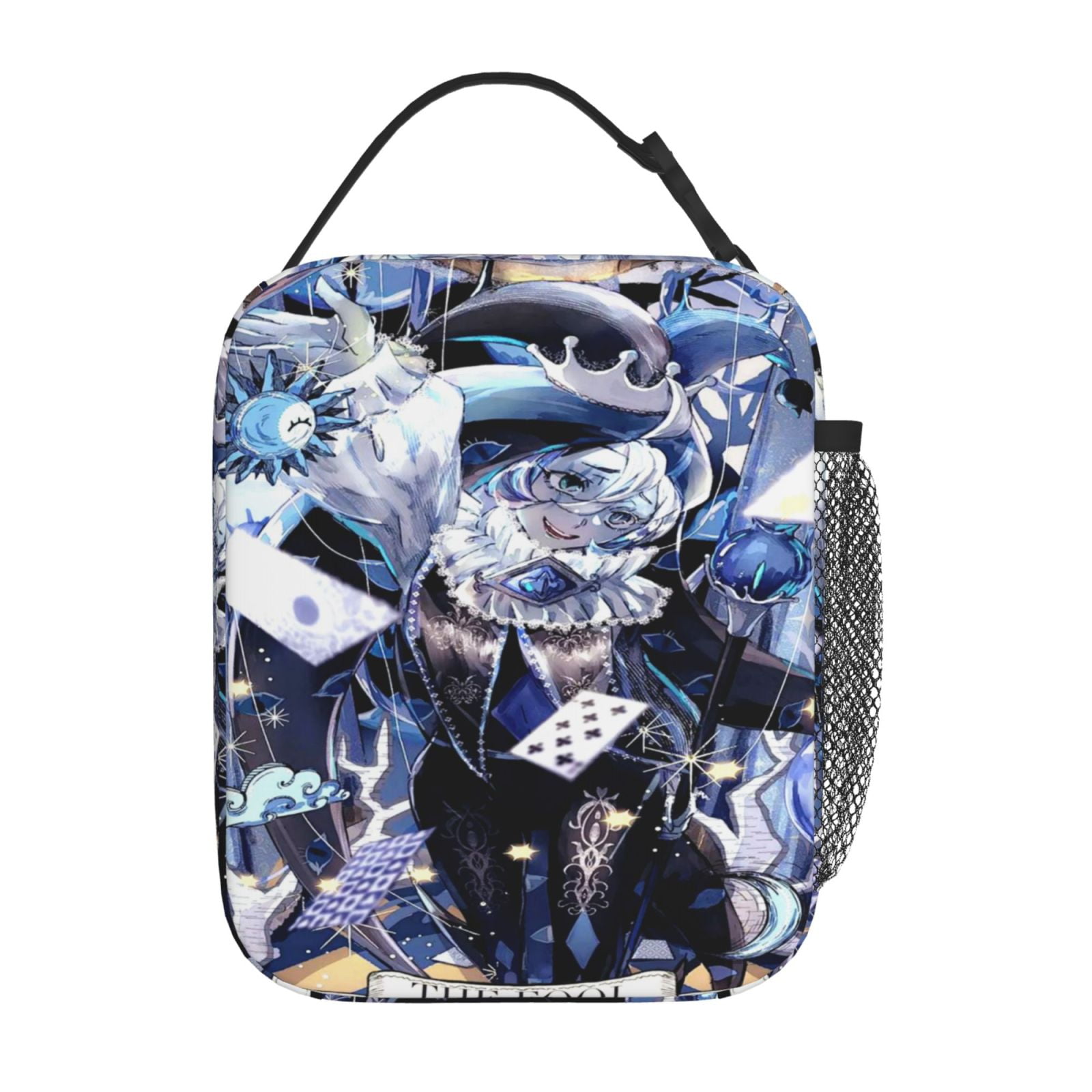 3D Printed Cartoon Shadow Milk Cookie Insulated Lunch Bag Office Work ...