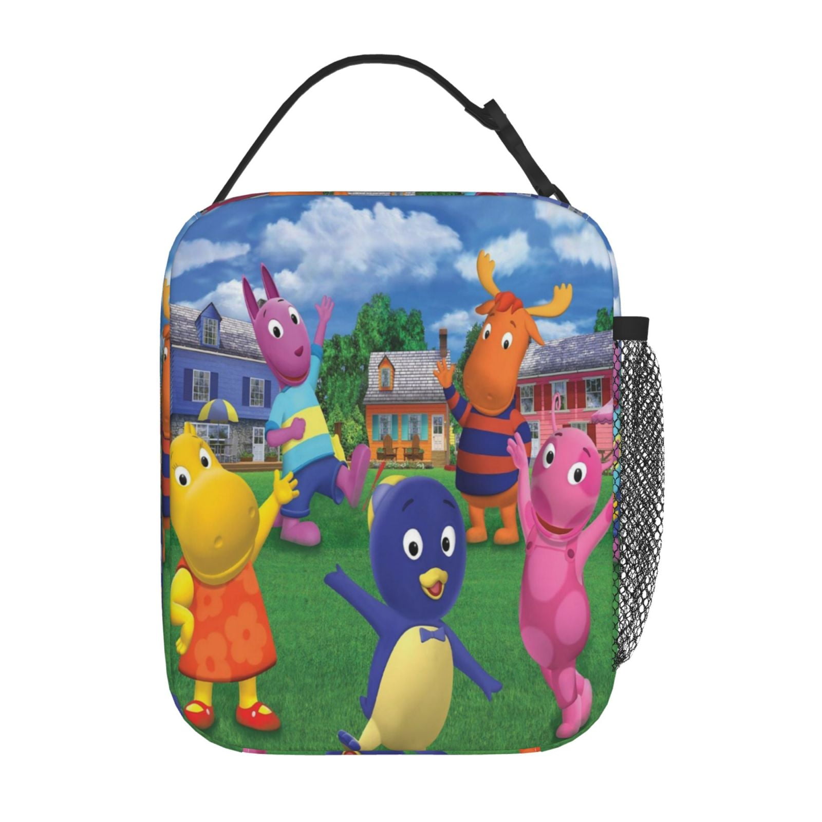 3D Printed Cartoon The Backyar-Diga Insulated Lunch Bag Office Work ...