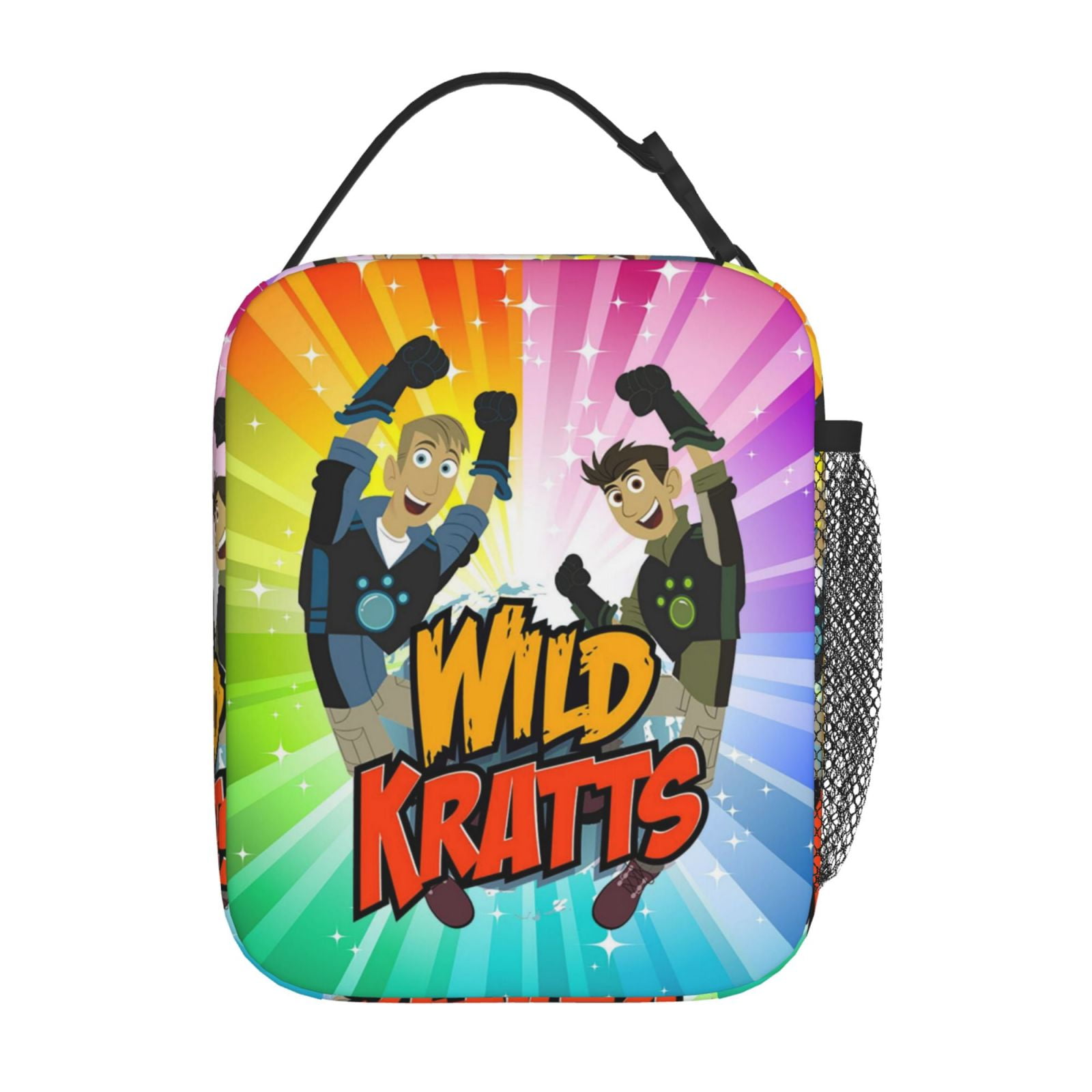 3D Printed Cartoon Wild Animal Kra-,tt2 Insulated Lunch Bag Office Work ...