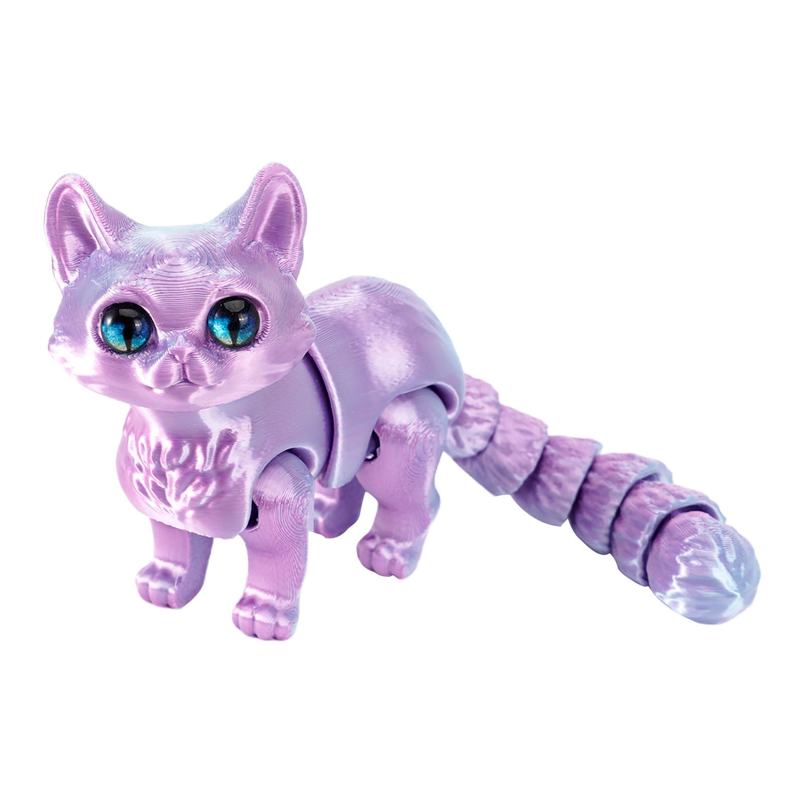 3D Printed Cat Articulated Toys For Adult 3D Print Animals Toys Decor ...