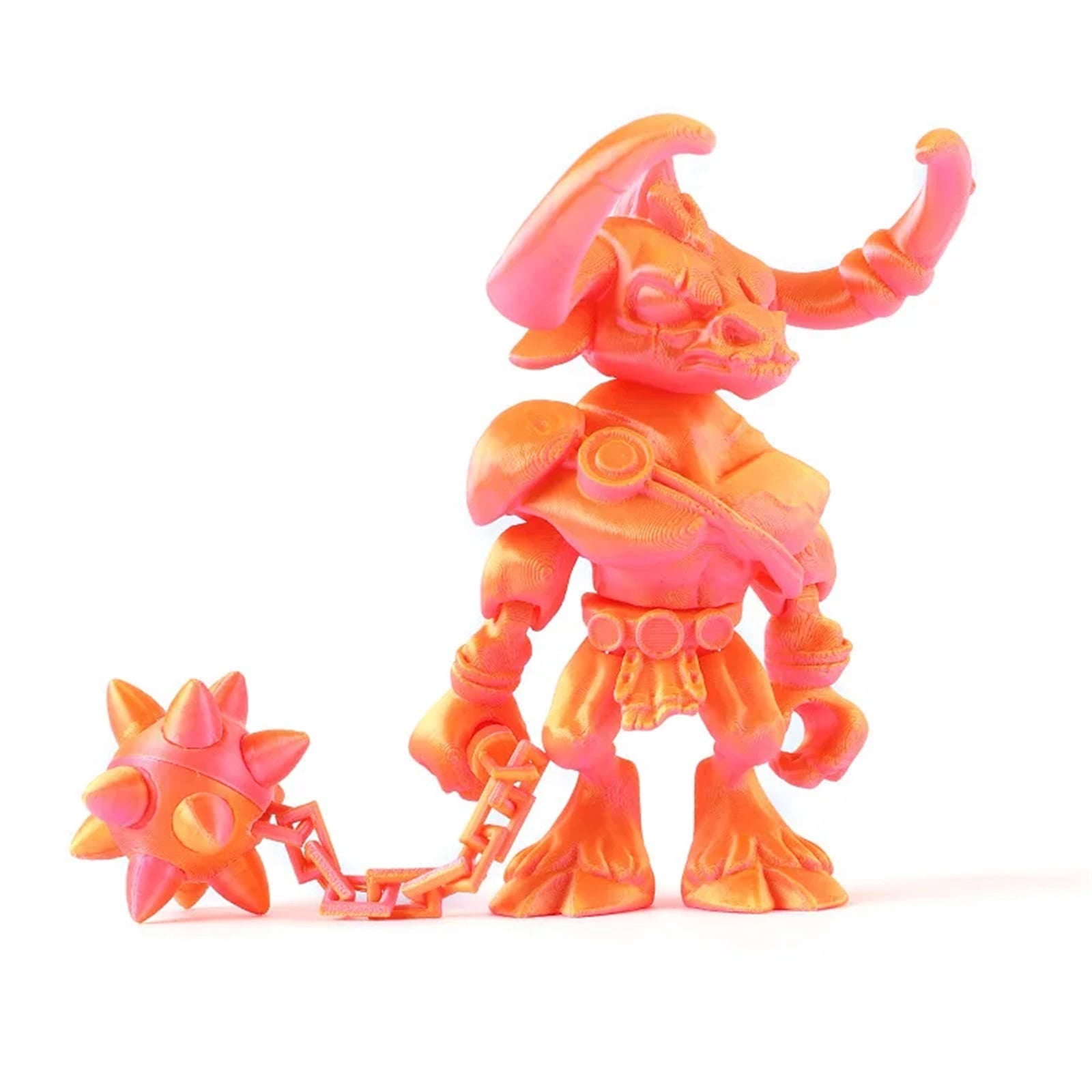 3D Printed Cattle Bull Demon King with Joint Movable and Freely Moving ...