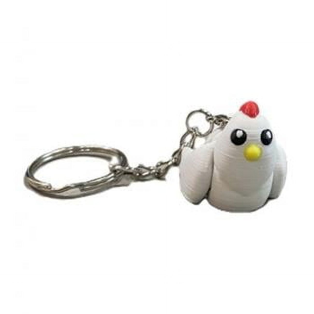 3D Printed Chicken Key Chain - Walmart.com