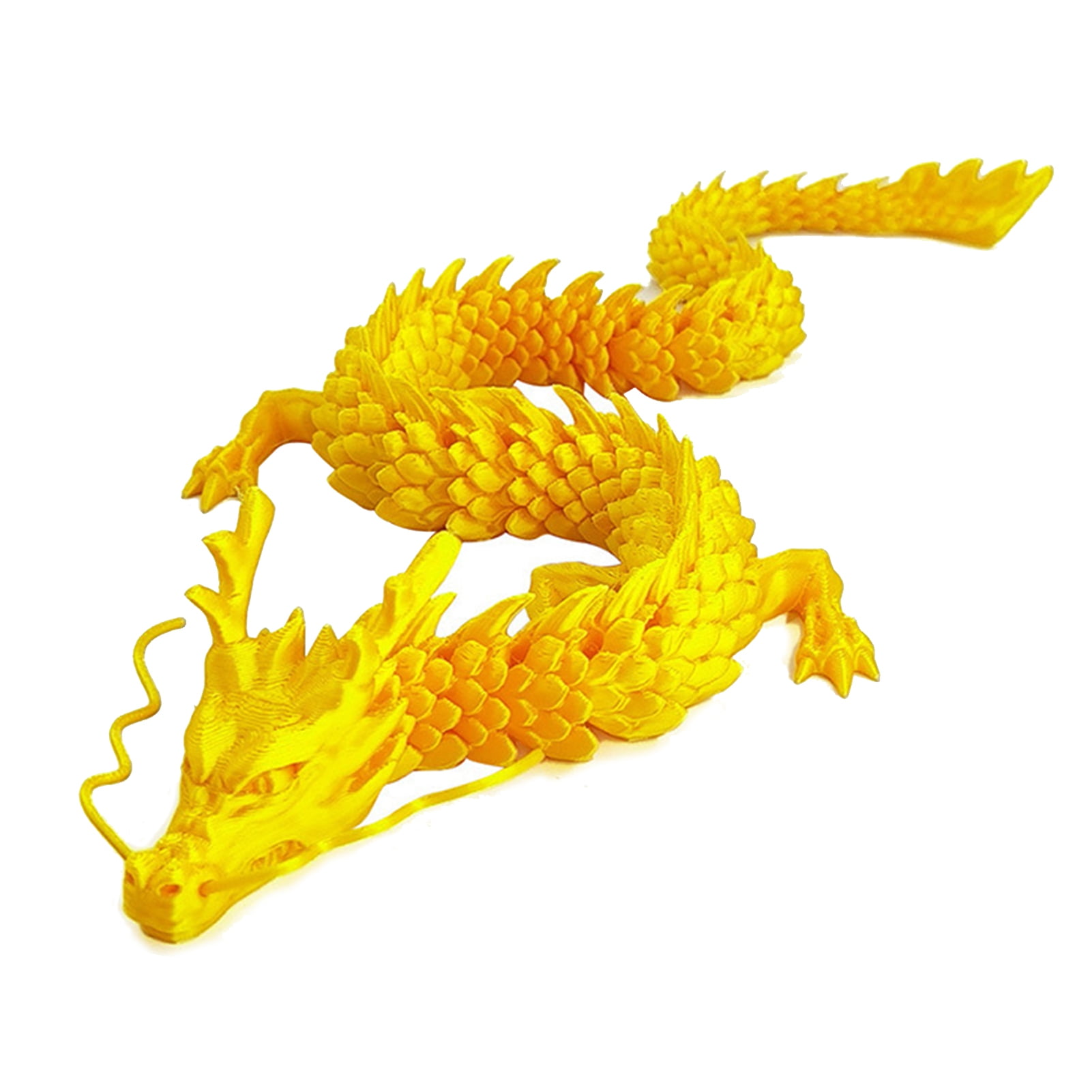 3D Printed Chinese Dragon 42.5 Inch Articulated Dragon Model with ...