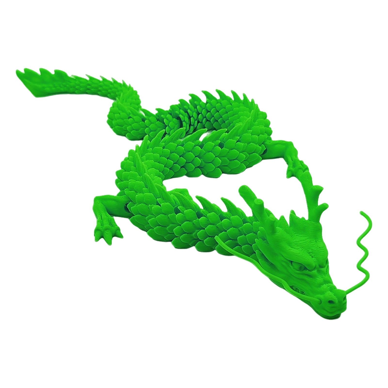 3D Printed Chinese Dragon 42.5 Inch Articulated Dragon Model with ...