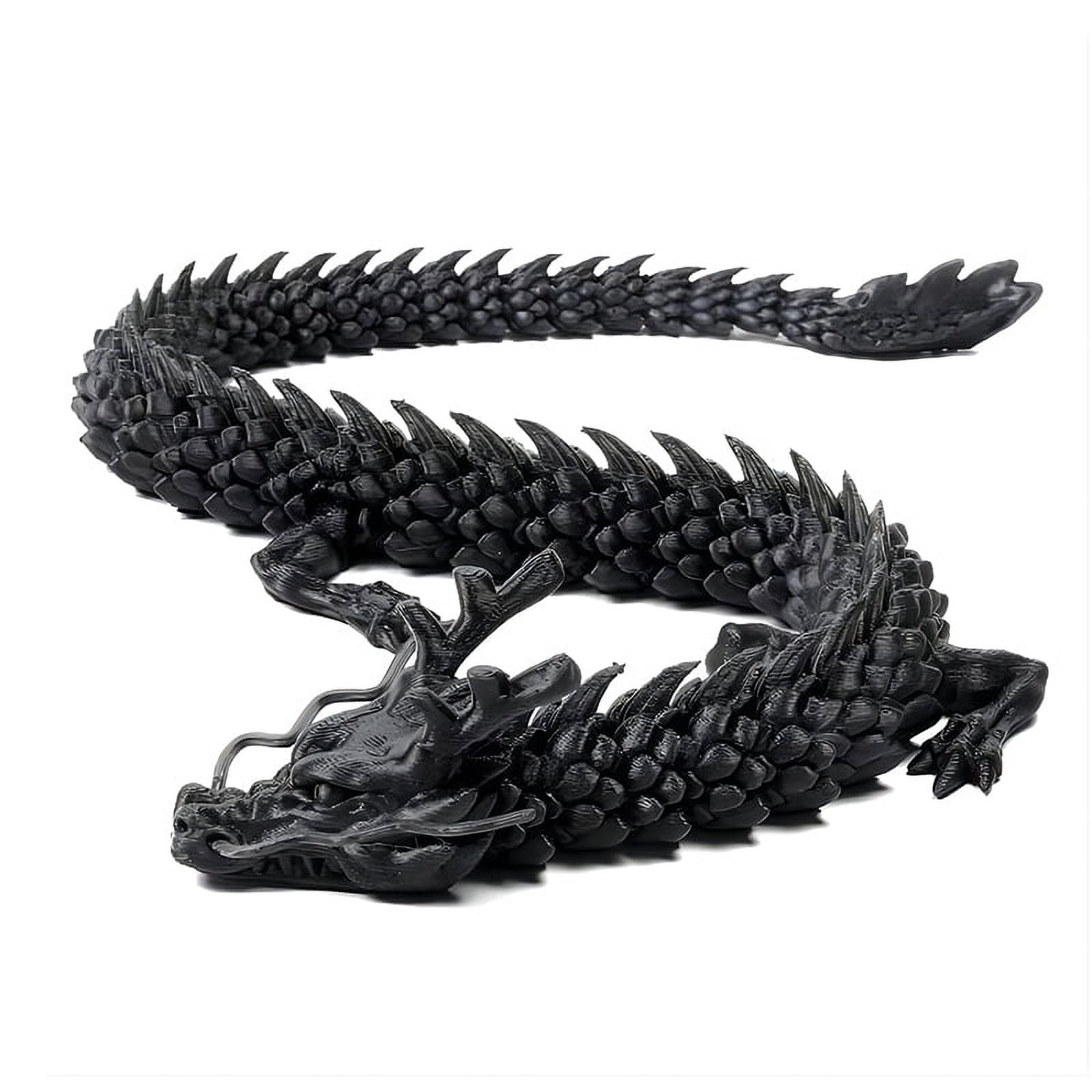 3D Printed Chinese Dragon Full Body Joints Movable Home Decoration ...
