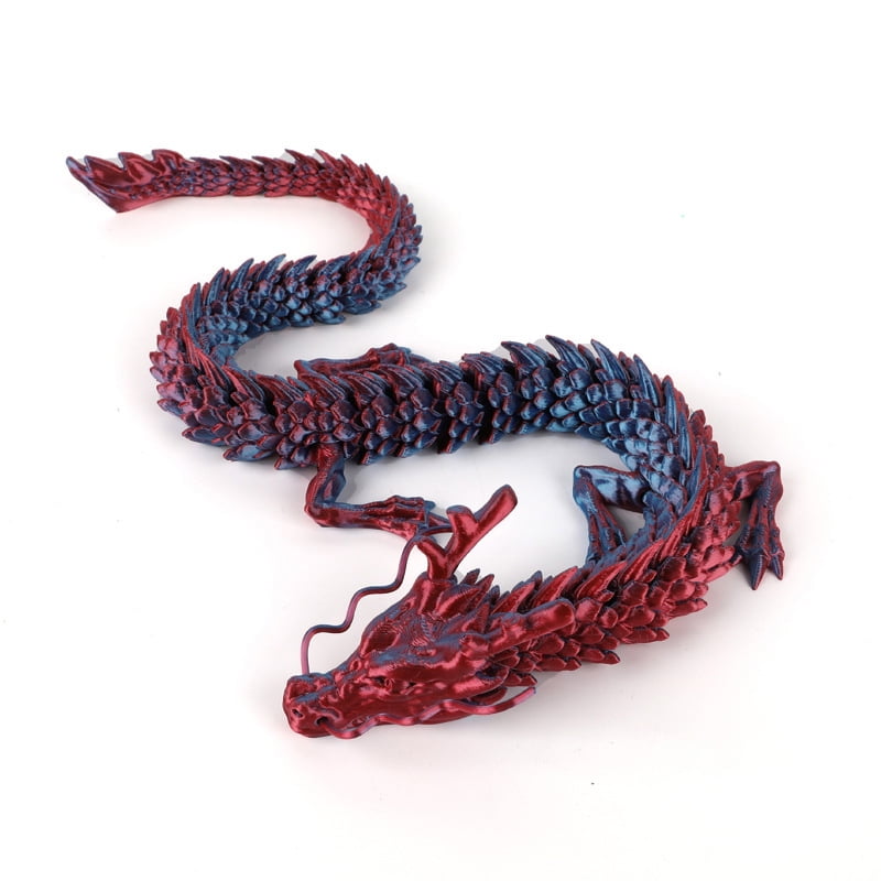 3D Printed Chinese Dragon Full Body Joints That Can Move Home ...