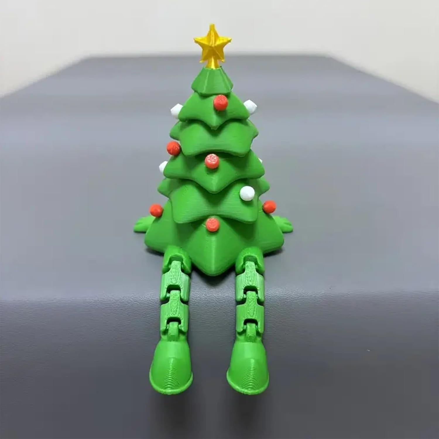 3D Printed Christmas Ball Christmas Tree Ornament With Movable Joint ...