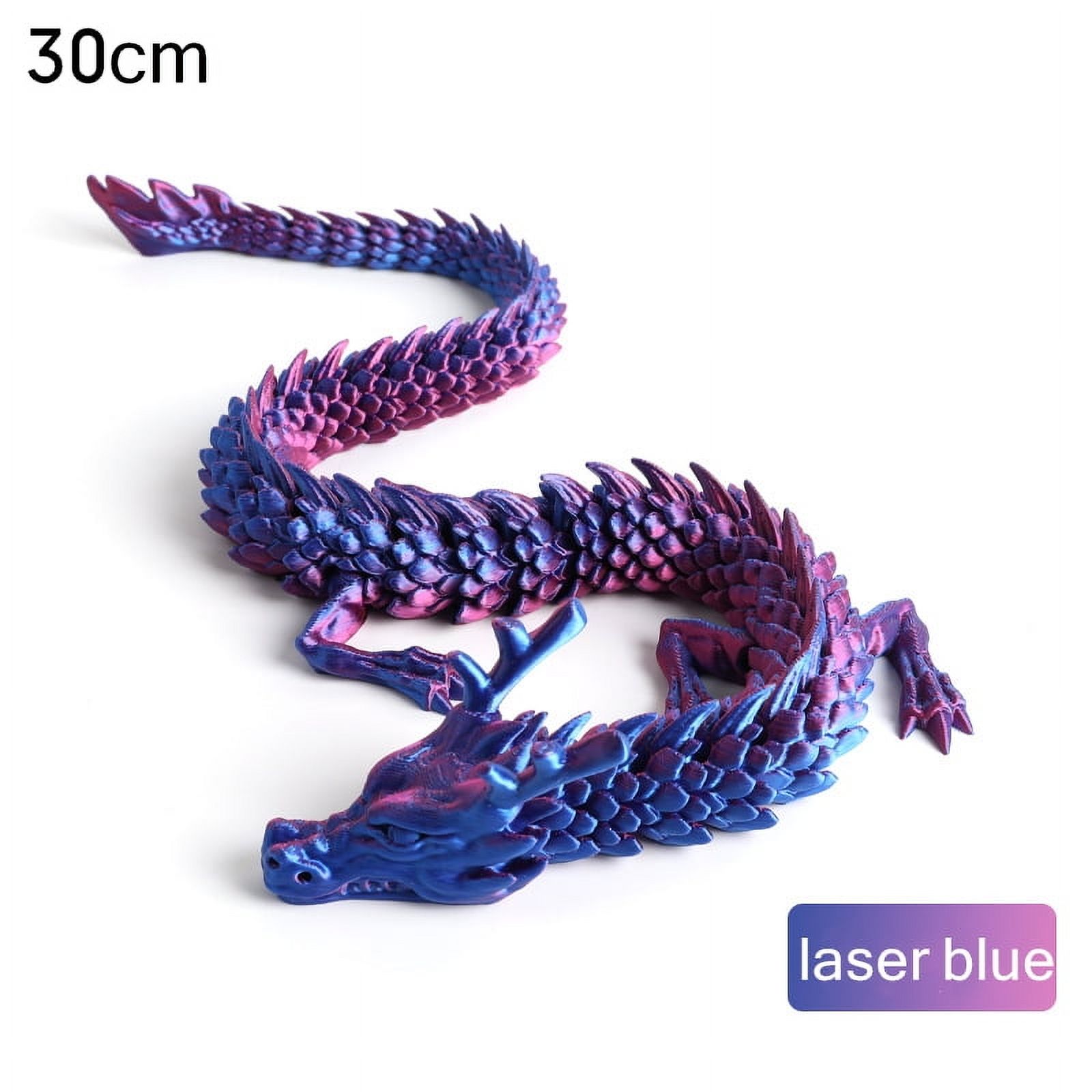 3D Printed Conjoined Dragon Ornaments, Movable Cartoon, Creative Dragon ...