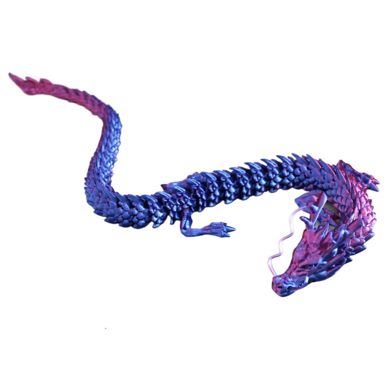 3D Printed Conjoined Dragon Ornaments, Movable Cartoon, Creative Plants ...