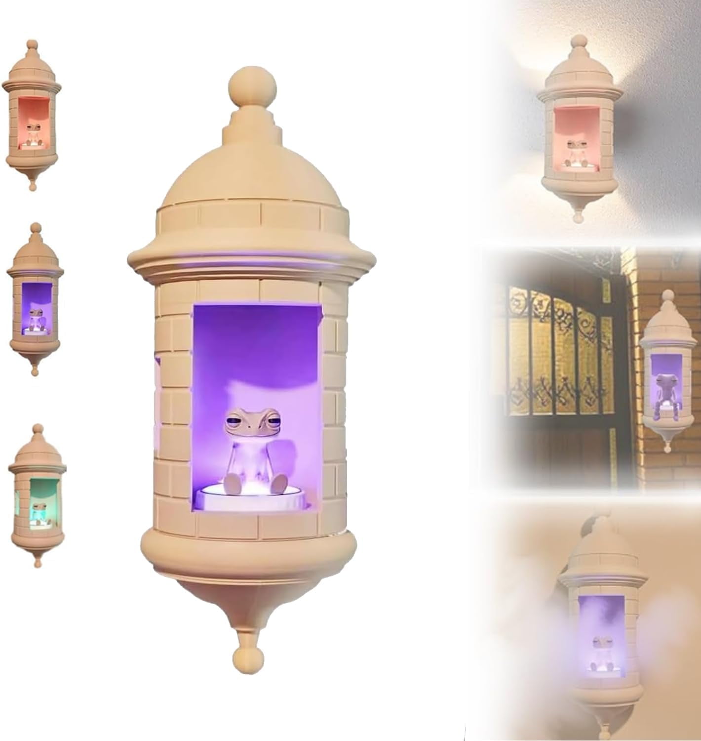 3D Printed Coqui Frog Night Light, Puerto Rican Themed Wall Lamp - El ...