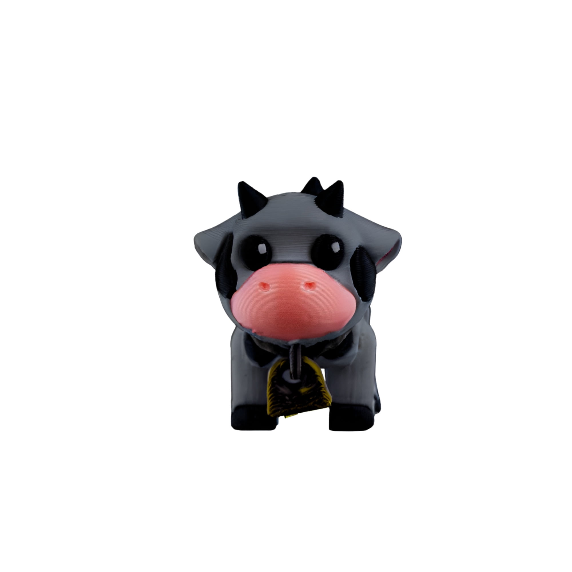 3D Printed Cow Keychain – Articulated PLA Model – Cute and Collectible ...