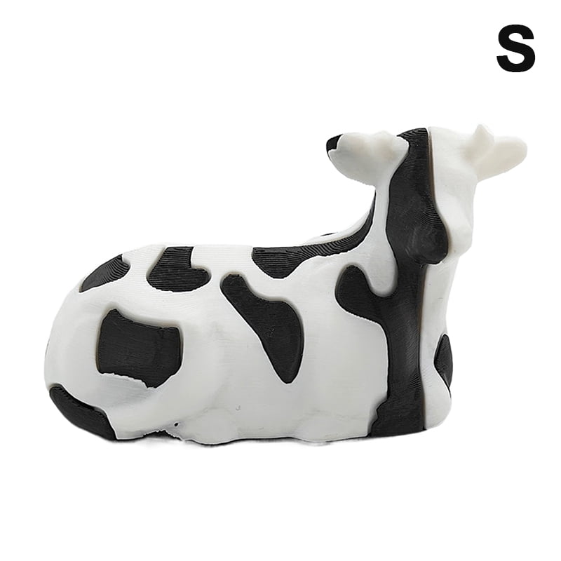 3D Printed Cow Toy Detachable Cow Stress Toy Cute Cow Decorations For ...