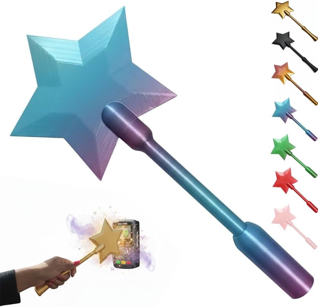 3D Printed Credit Card Wand Holder, Magic Fairy Pay Wand Card Holder ...