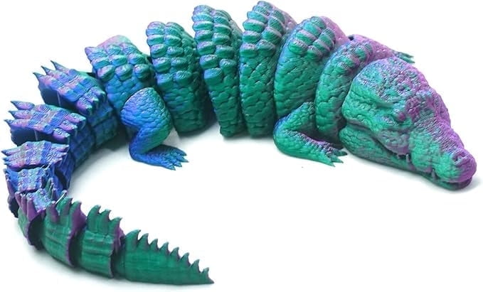 3D Printed Crocodile,Articulated Models,Flexible Joint Animal Model ...