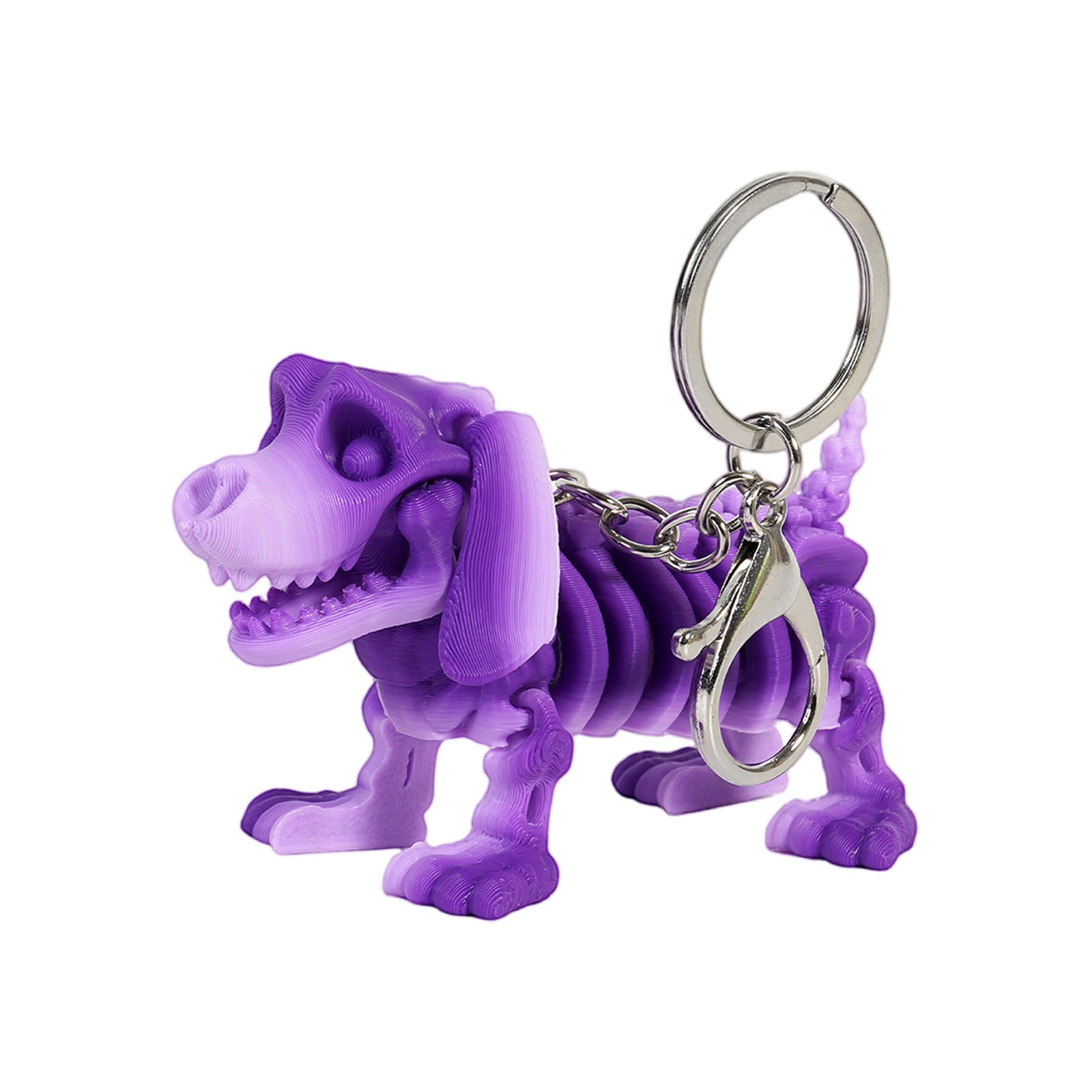 3D Printed Cute Dog Keychain, Adorable 3D Puppy Backpack Zipper Pull ...