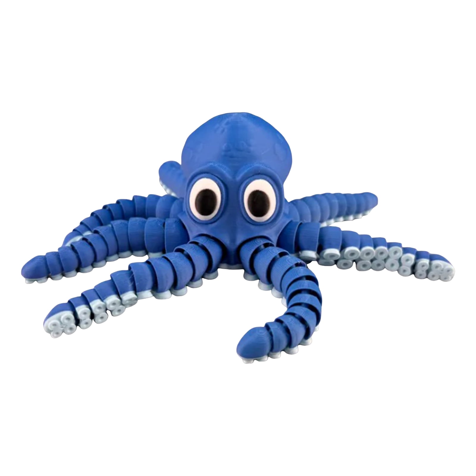 3D Printed Cute Octopus, 3D Printed Animal, Flexible Joint 3D Octopus ...