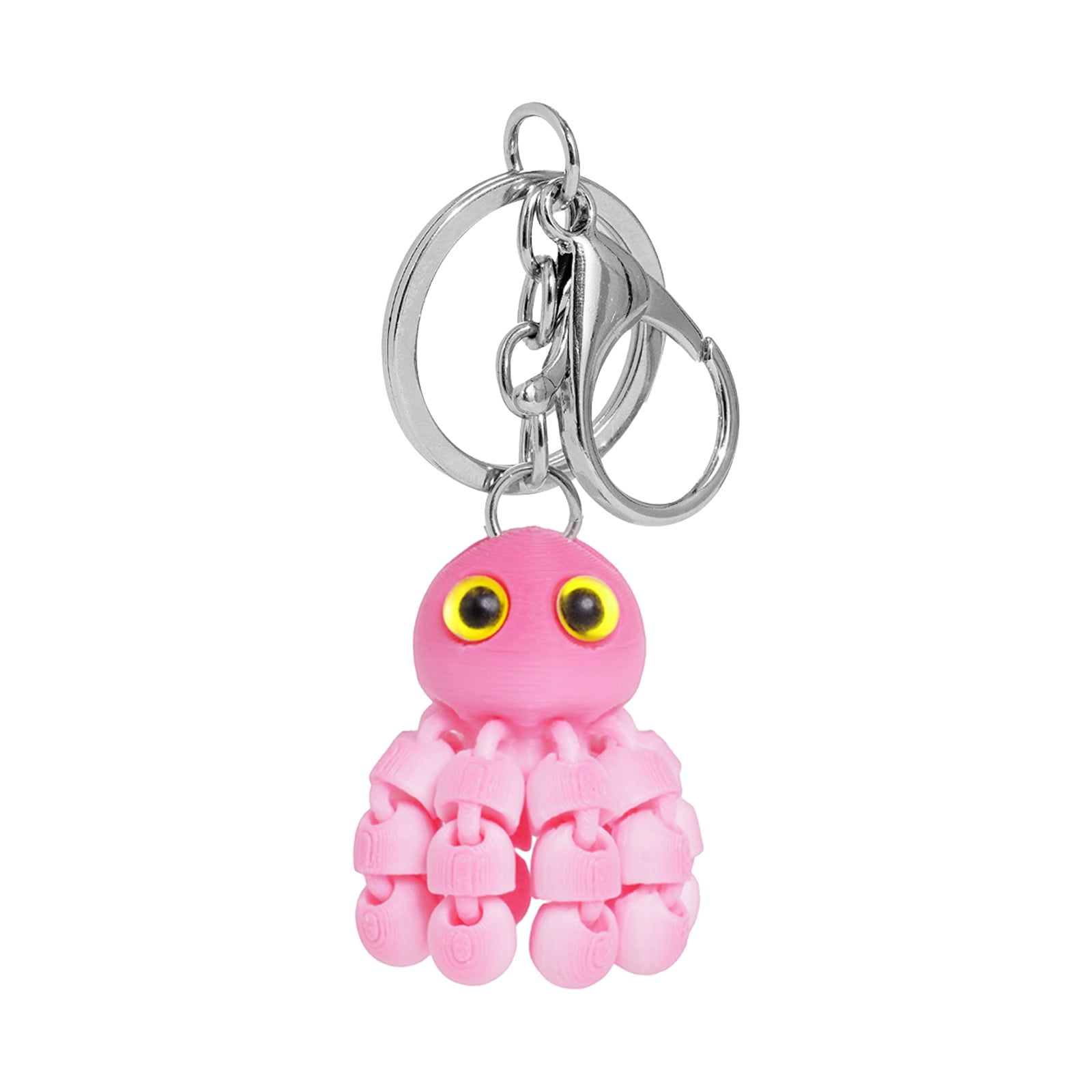 3D Printed Cute Three-dimensional Keychain Schoolbag Small Pendant Gift ...