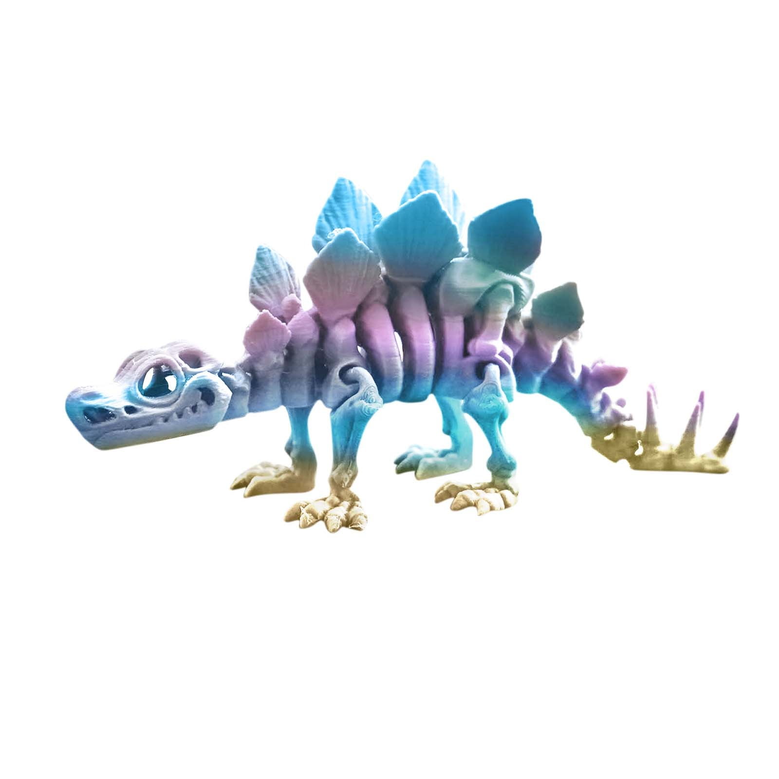 3D Printed Dinosaur Skeleton Toy Novelty Articulated Dinosaur Toys 3D ...