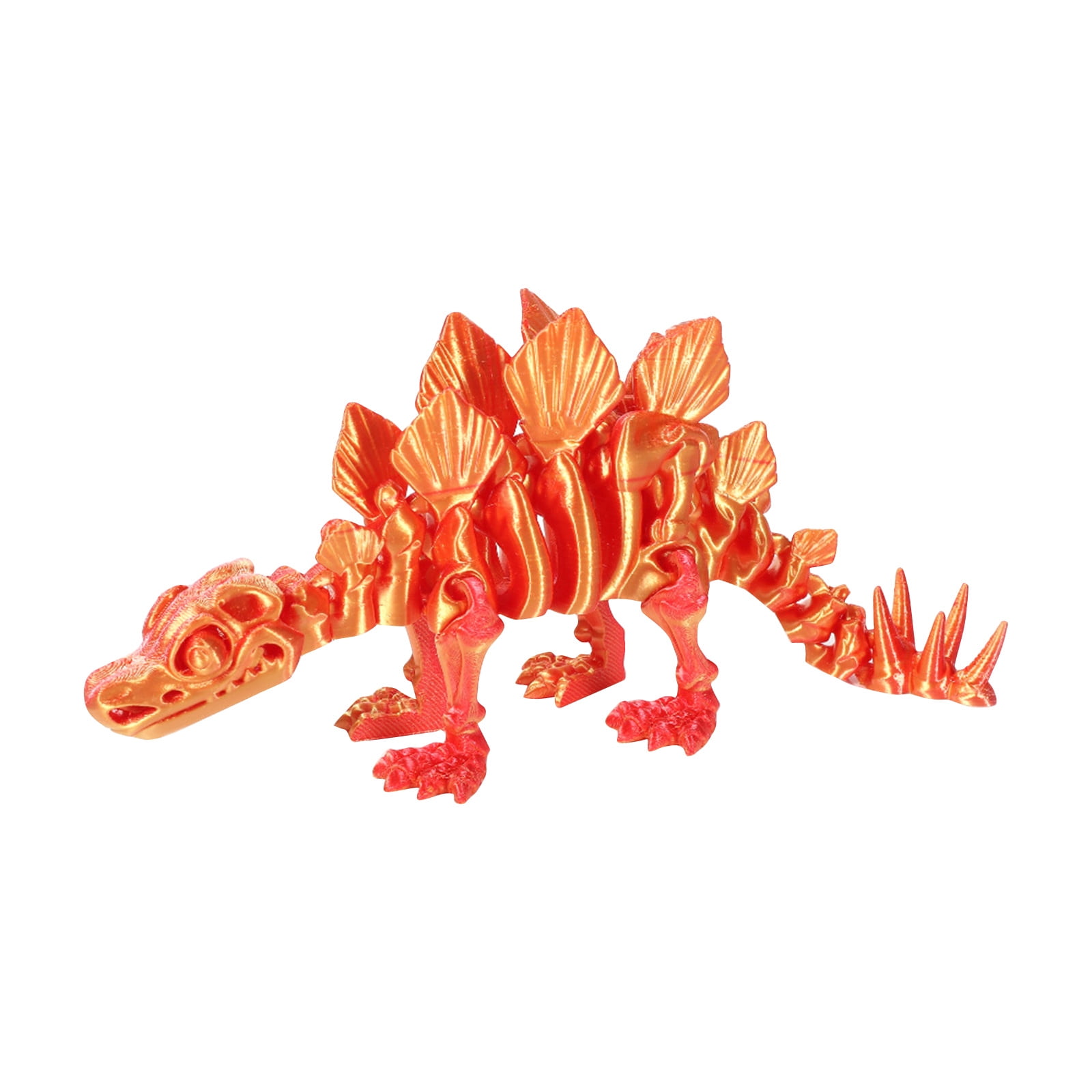 3D Printed Dinosaur Skeleton Toy Novelty Multi-Jointed Action Skeleton ...