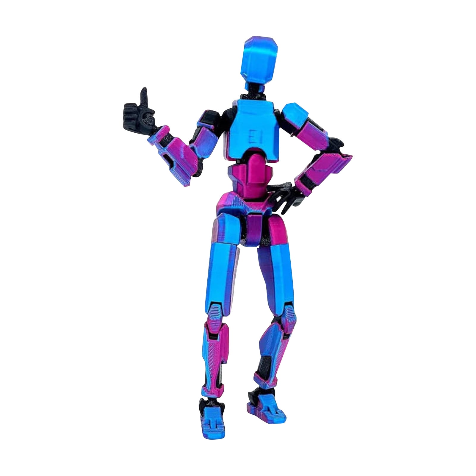 3D Printed Doll Toy, Full Body Mechanical Movable Doll, Multi-Jointed ...