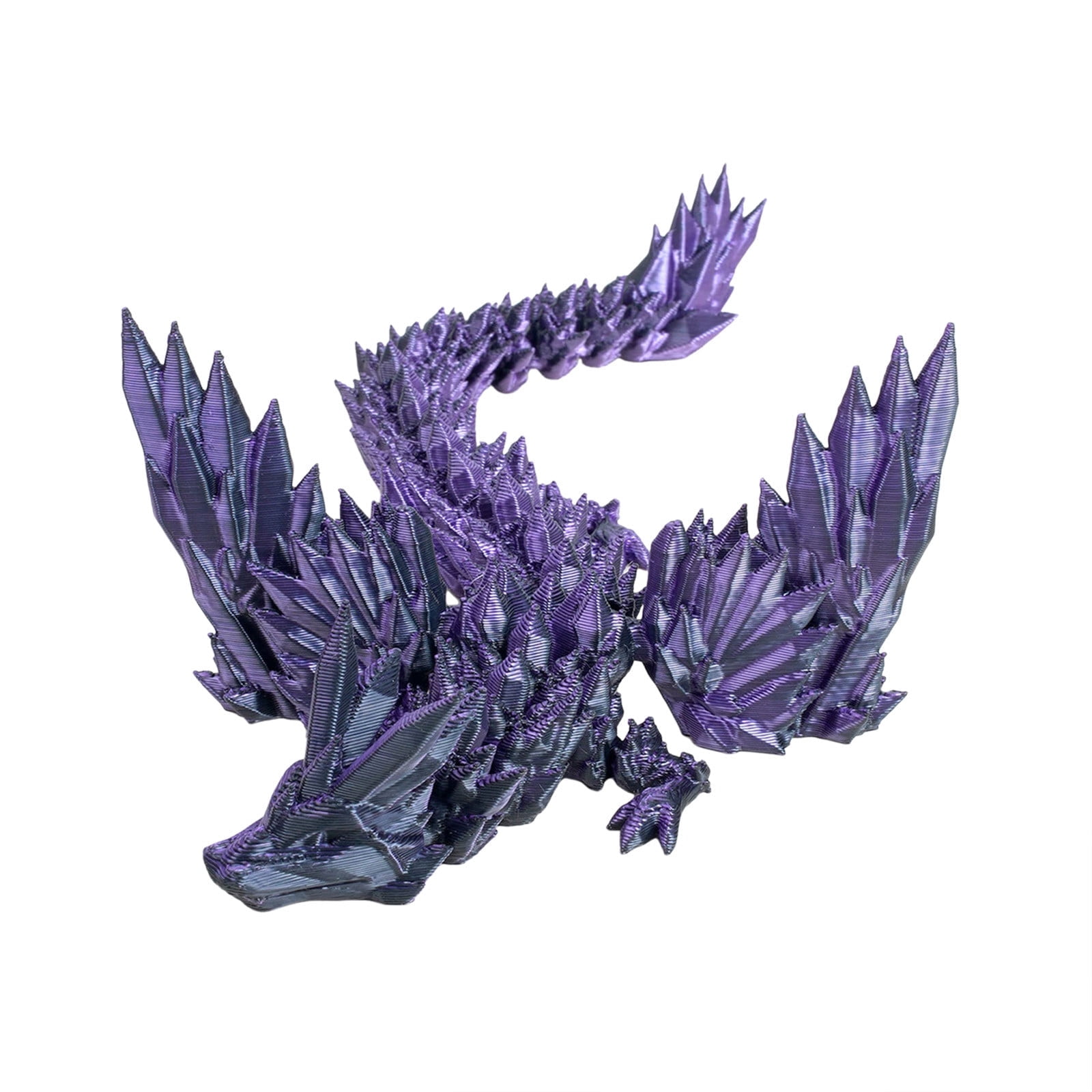 3D Printed Dragon - 18 inch Flying Articulated Dragon Fidget Toy ...
