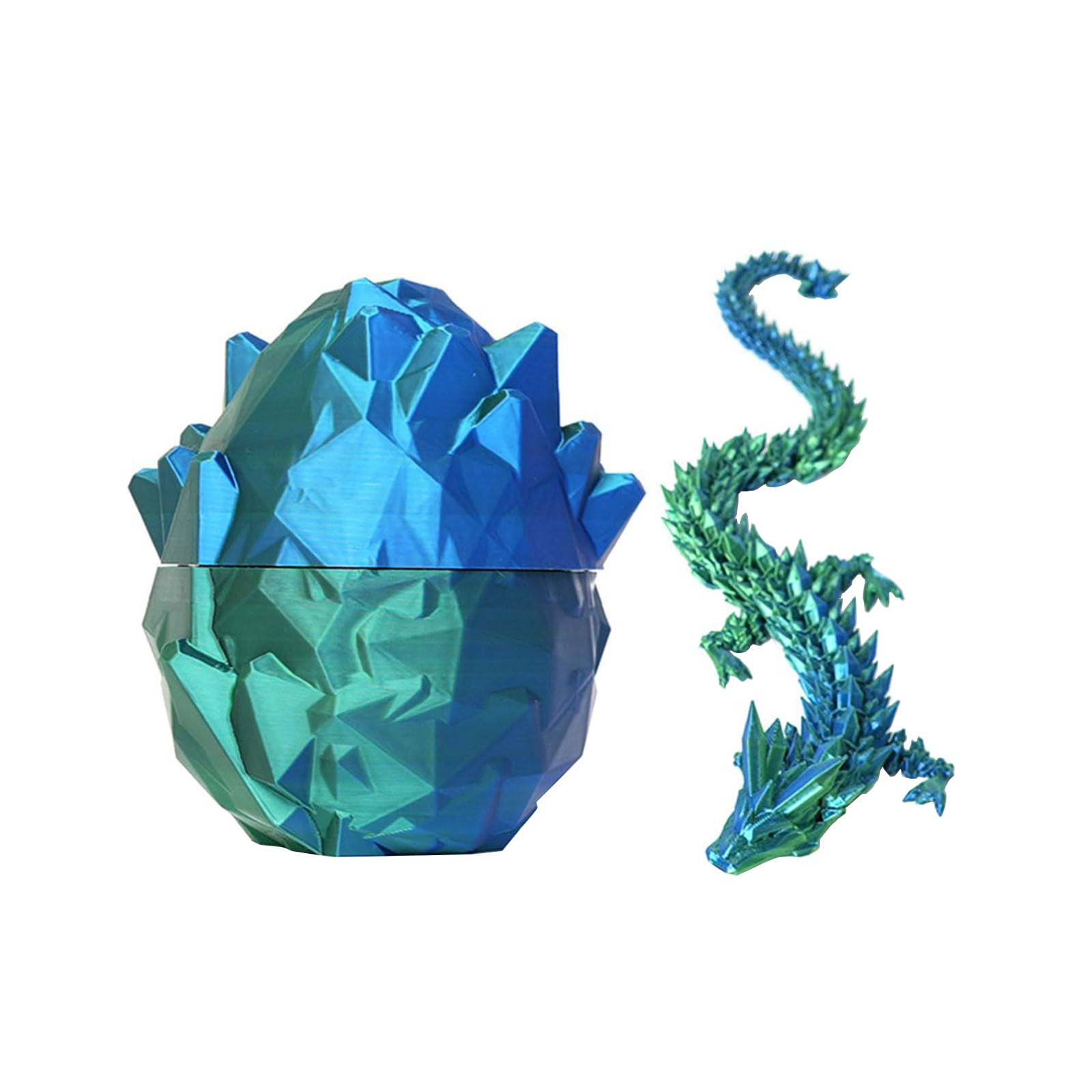3D Printed Dragon,5.12Inch Dragon Eggs with Dragon Inside,3D Printed ...