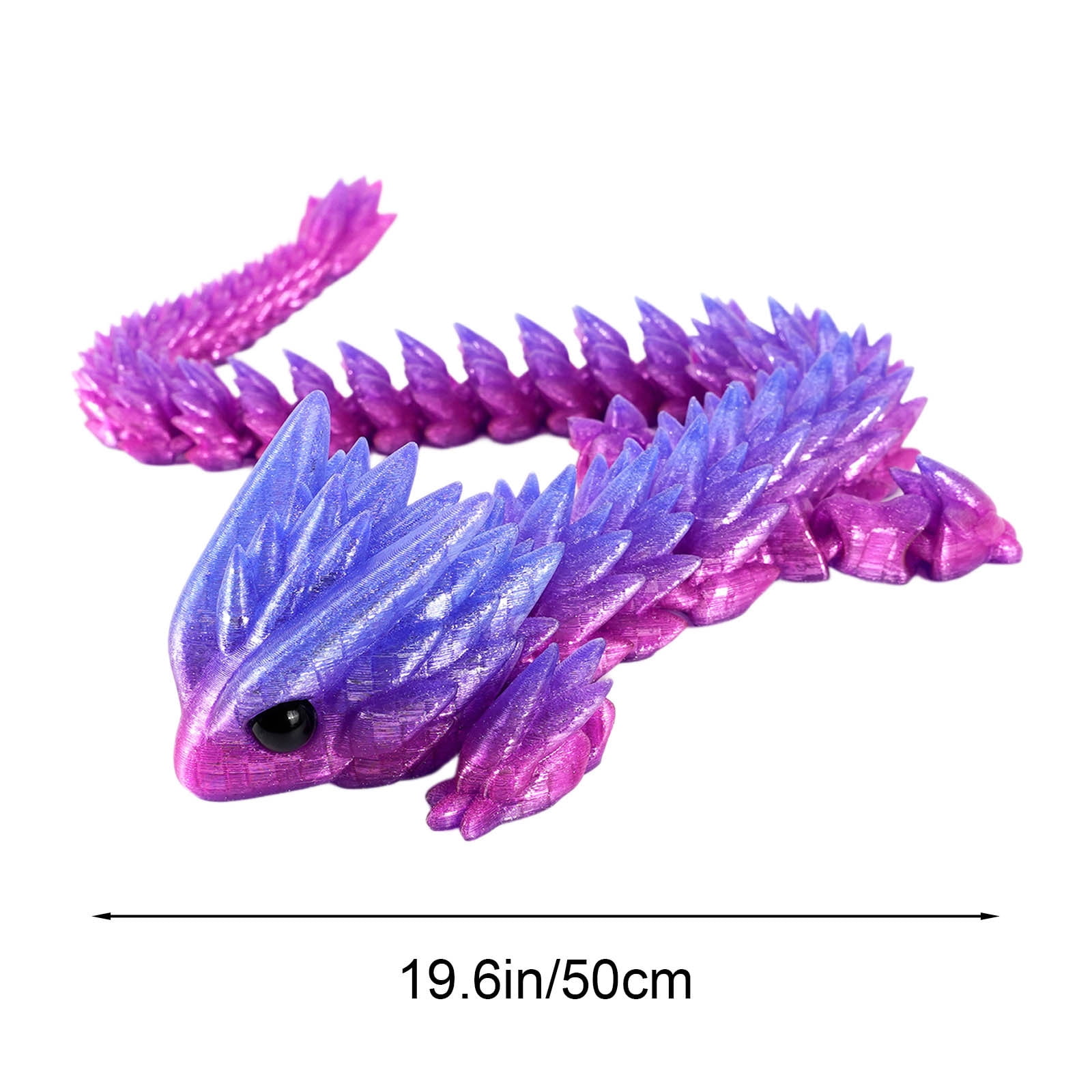 3D Printed Dragon under $5! CQCYD 3D Printed Dragon, Articulated Dragon ...