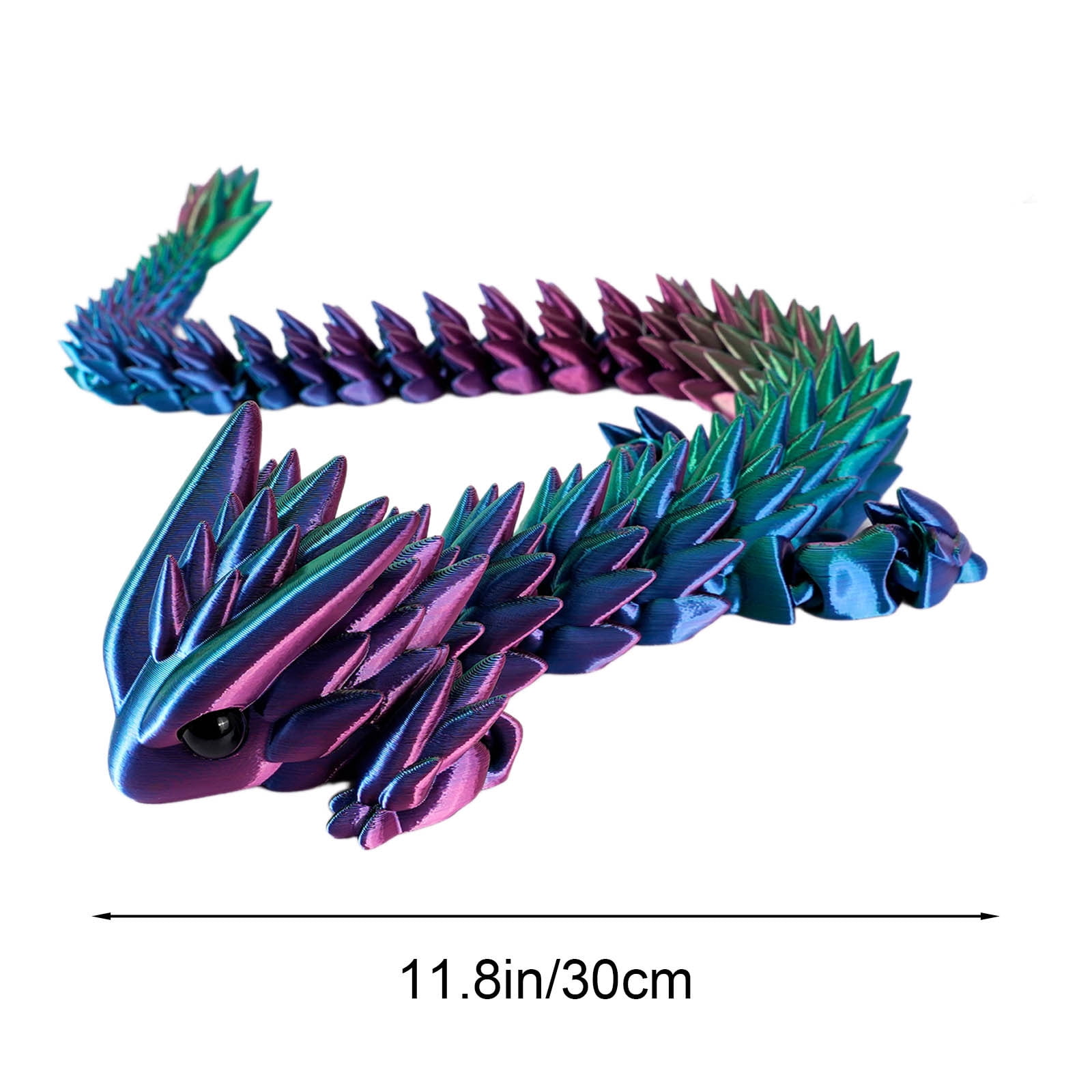 3D Printed Dragon Animals, Multi Color Articulated Dragon,3D Printed ...