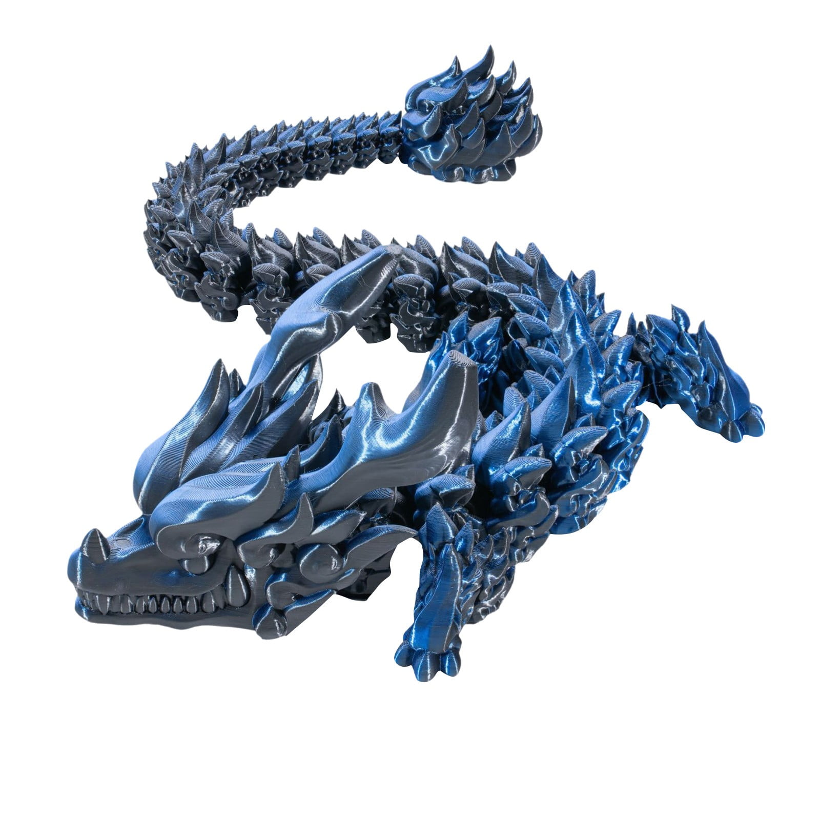 3D Printed Dragon with Articulated Design - Mystical Collection Toy for ...