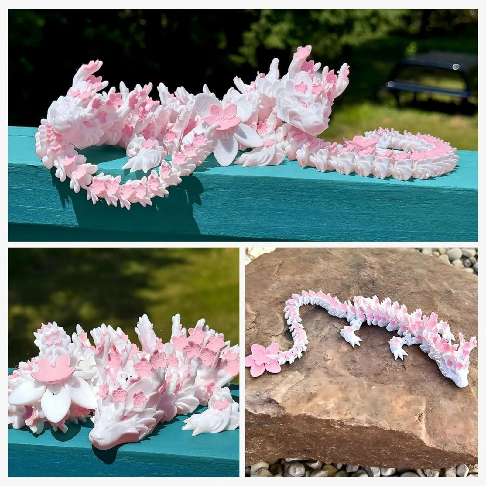 3D Printed Dragon,Articulated Dragon,3D Dragon, Christmas Clearance ...