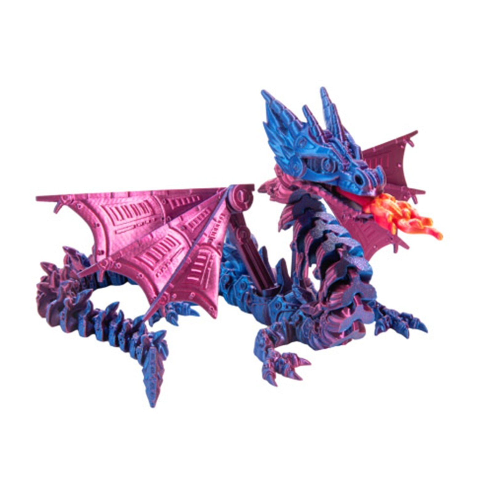 3D Printed Dragon, Best Gift, Wings of Fire Toys, Dragons, 3D Dragon ...