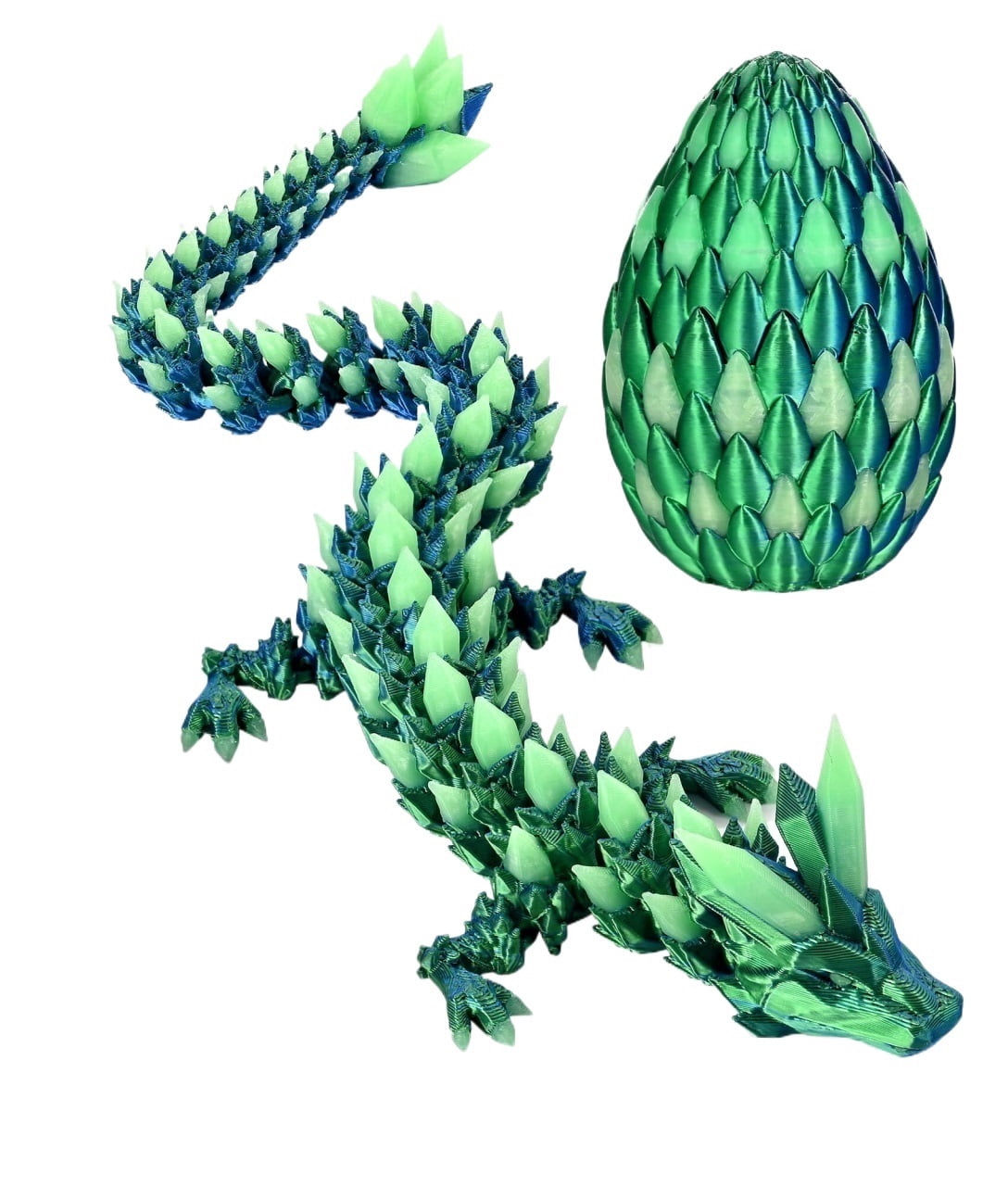 3D Printed Dragon Egg And Dragon Glow In The Dark,3D Printing For ...