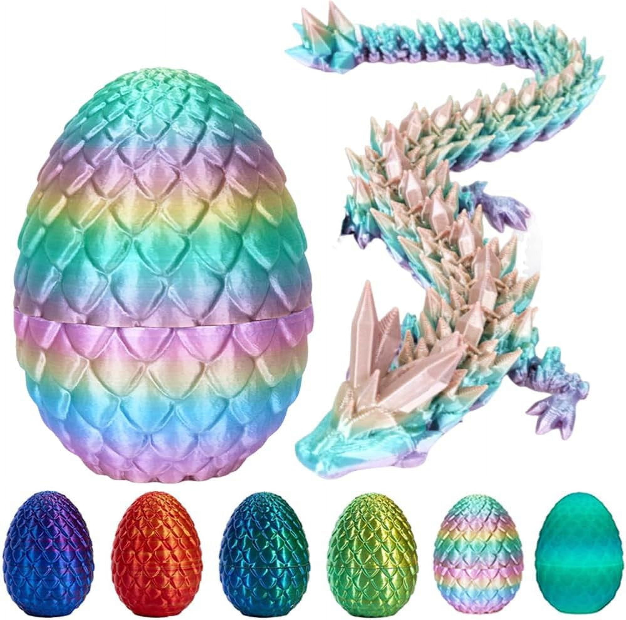 3D Printed Dragon Egg Articulated Crystal Dragon Eggs with Dragon ... 3D Printed Dragon Egg Articulated Crystal Dragon Eggs with Dragon ...