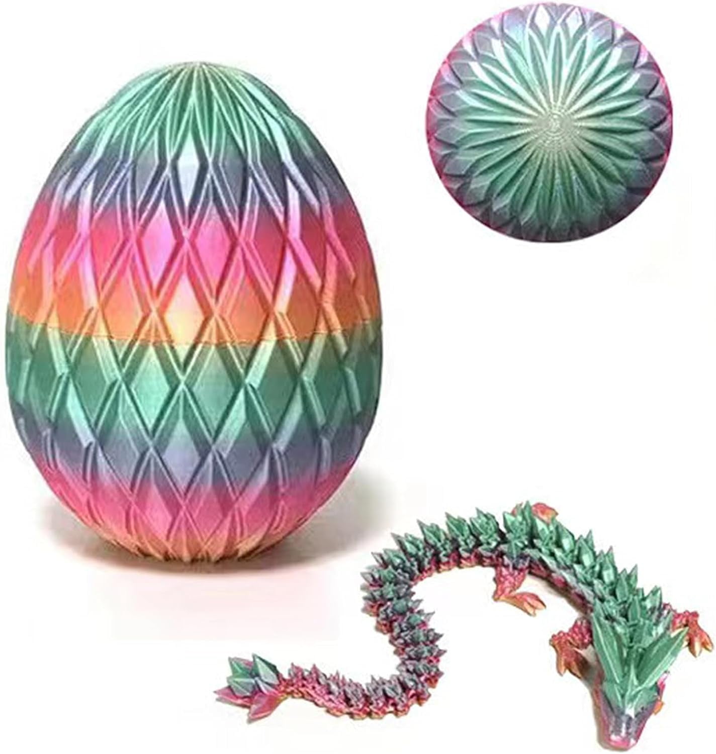 3D Printed Dragon Egg Fidget Toy for Preschool Sensory Play - Walmart ...