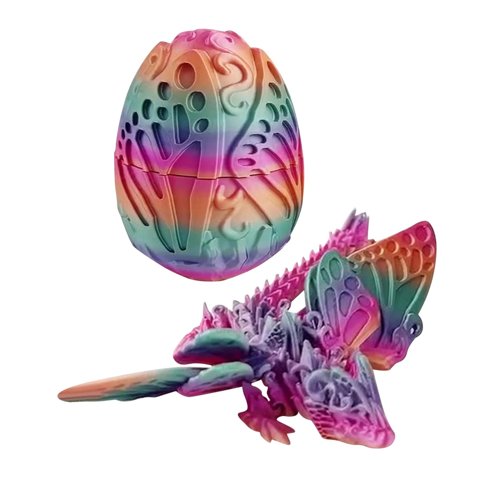 3D Printed Dragon Egg Clearance! 7 Inch 3D Printed Dragon Suit 3D ...