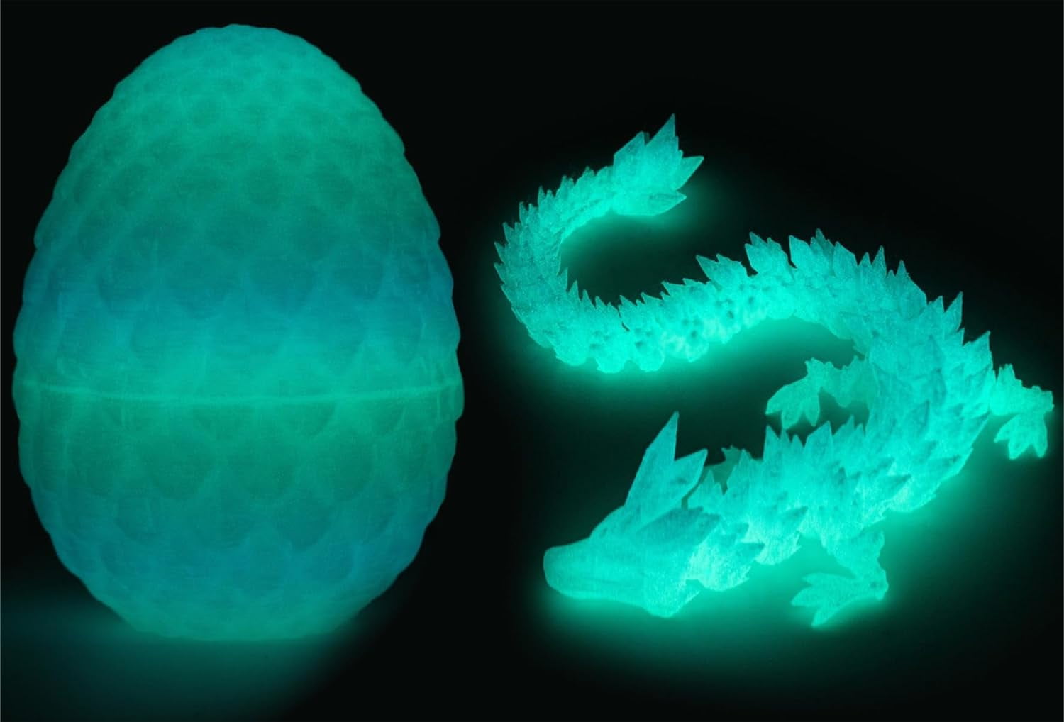 3D Printed Dragon Egg Crystal 3D Dragon Fidget Toys for Adult ...