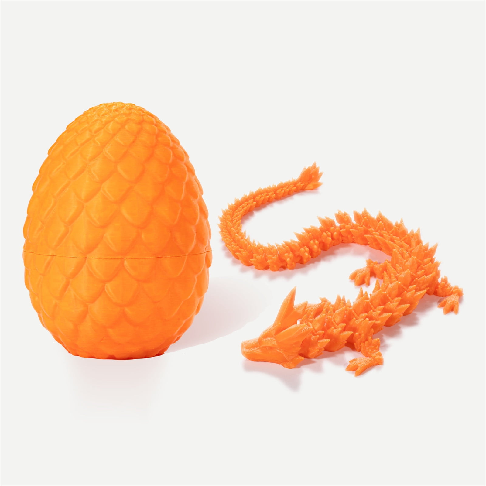 3d Printed Dragon Eggdragon Eggs With Dragon Insidecrystal Dragon Fidget Toysfull Articulated
