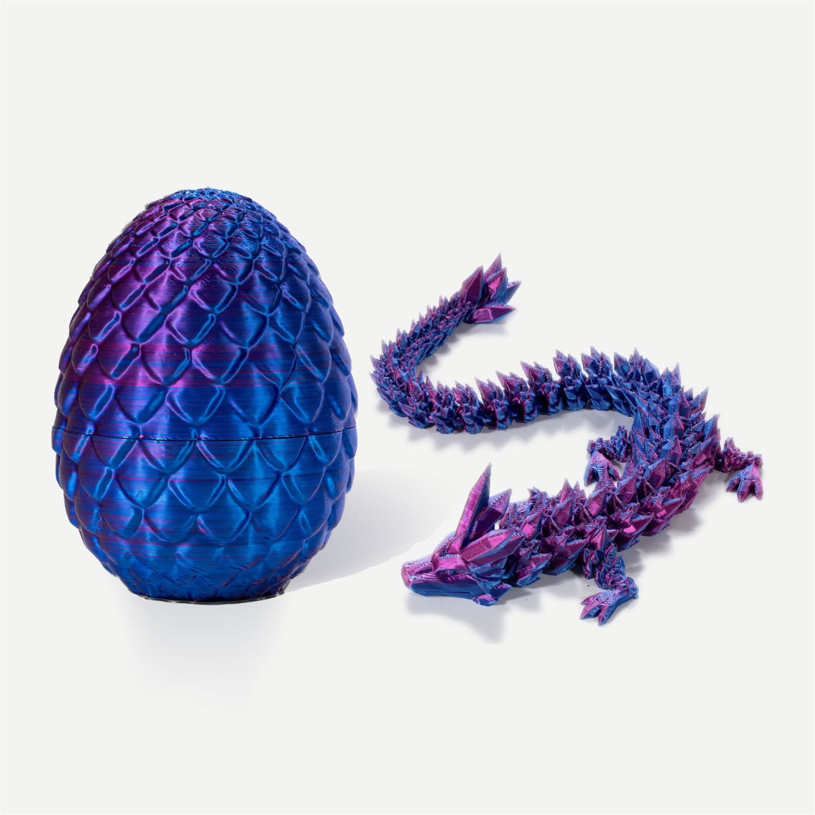 3d Printed Dragon Egg Mystery Crystal Dragon Egg Fidget Toys Surprise Articulated Crystal