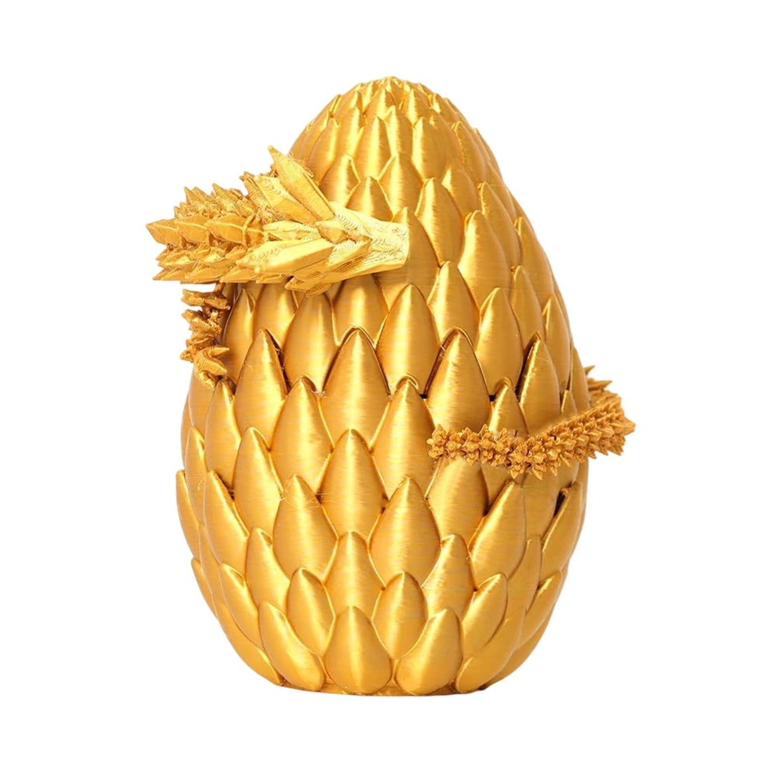 3D Printed Dragon with Egg Set - Full Articulated Flexible Figure ...