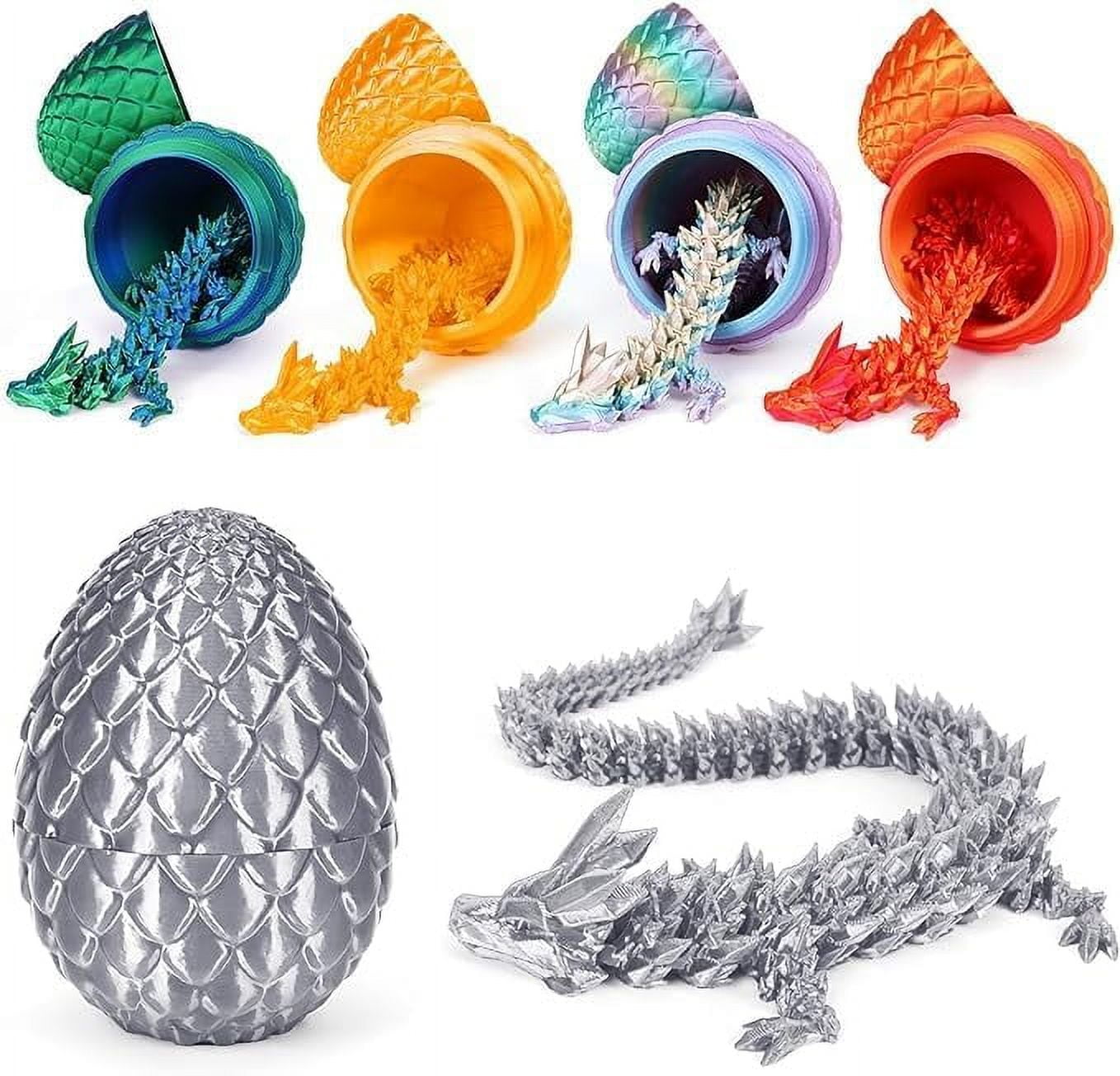 3d Printed Dragon Egg Toy Dragon Toys Full Articulated Dragon In Mystery Egg Surprise Easter