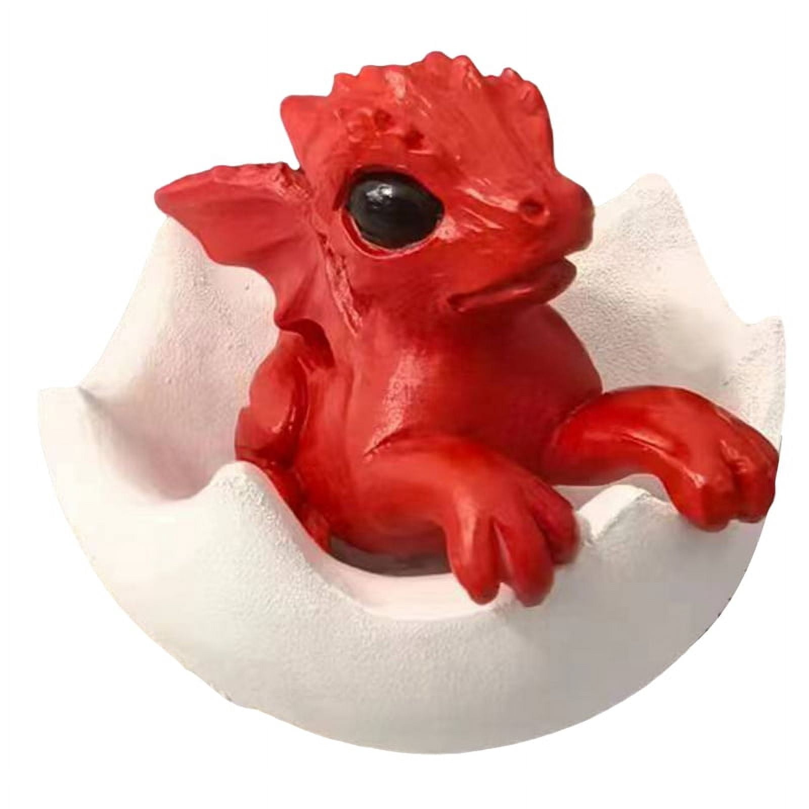 3D Printed Dragon Eggs, Dragon Statue Desktop Decoration Craft Set, A ...