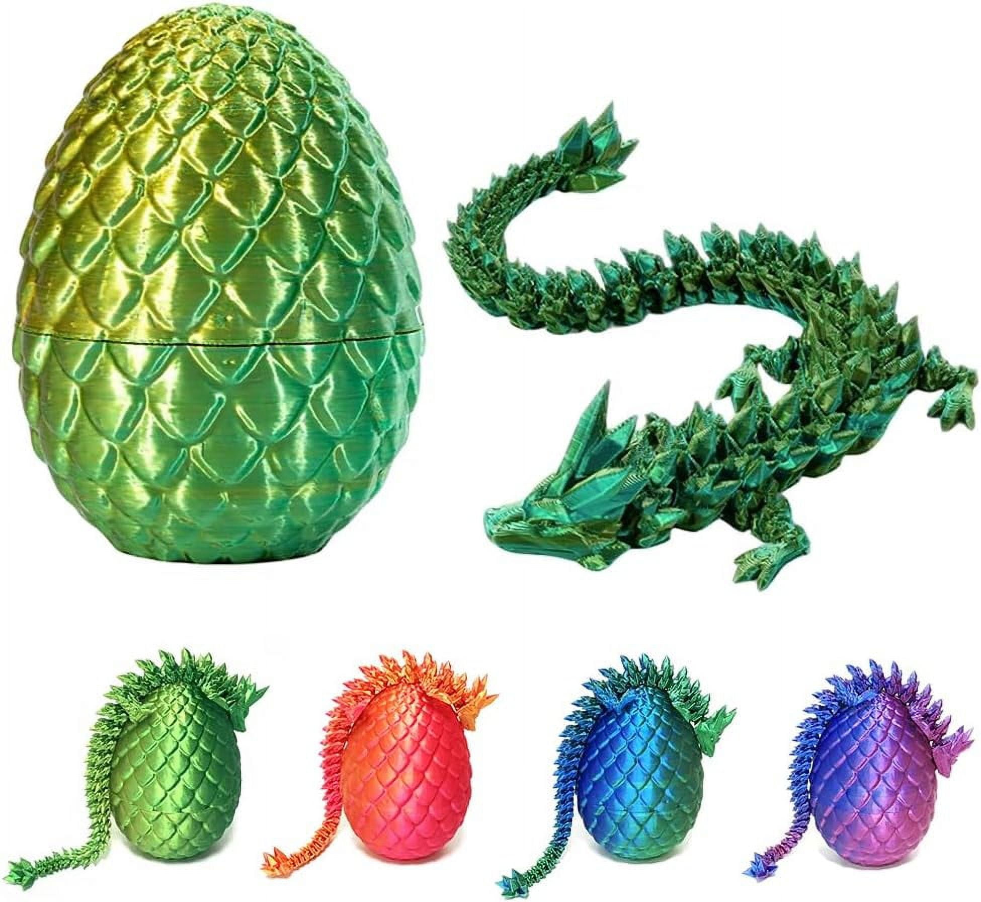 3D Printed Dragon Eggs,Surprise Dragon Fidget Toy,Articulated Dragon ...